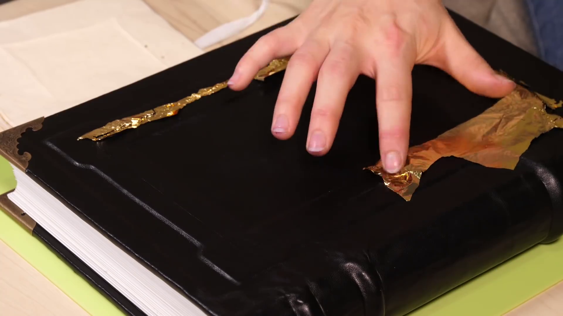 Black Magic Leather Grimoire - Bookbinding Tutorial : 17 Steps (with Pictures) - Instructables
