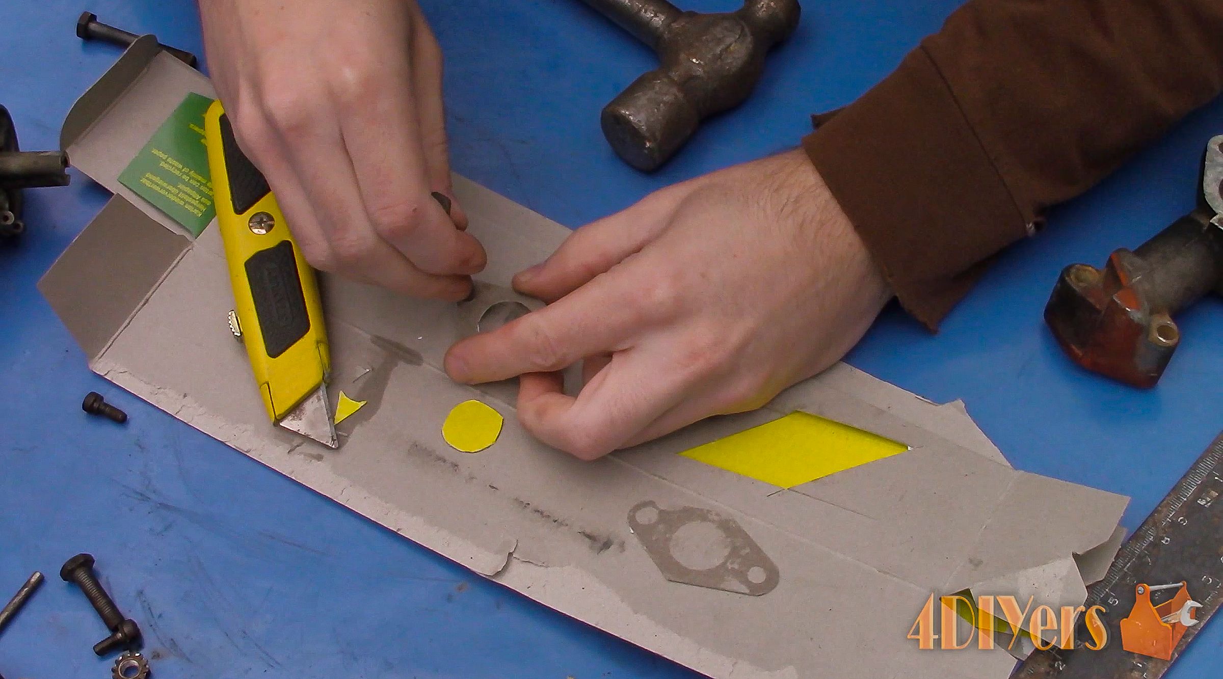 How to Make a Cardboard Gasket : 3 Steps (with Pictures) - Instructables