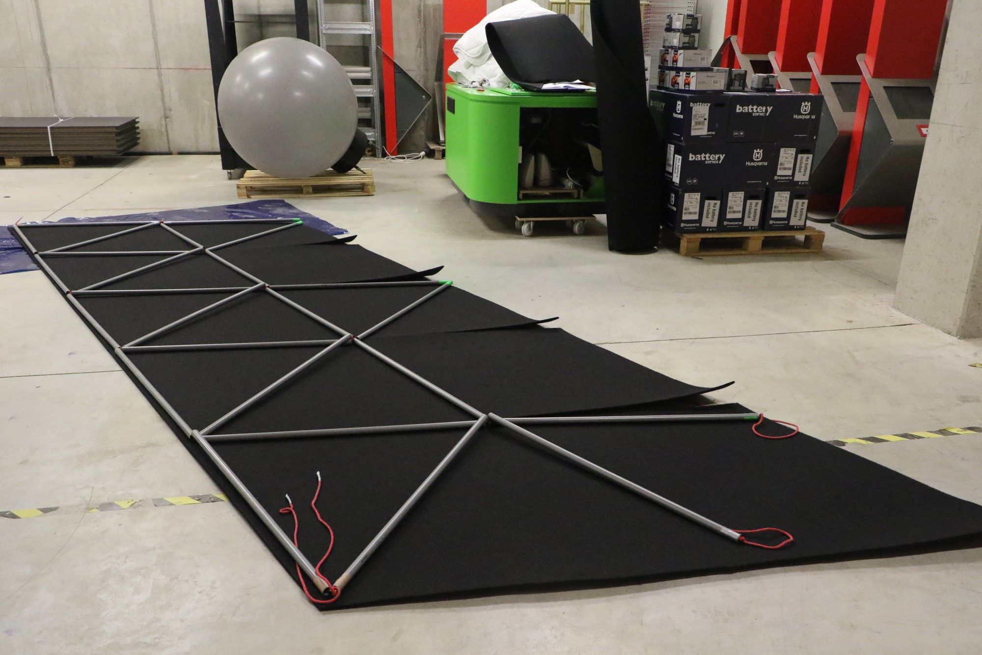 Opplooibare Prikkelarme Ruimte (Geodetische Koepel) : 10 Steps ...