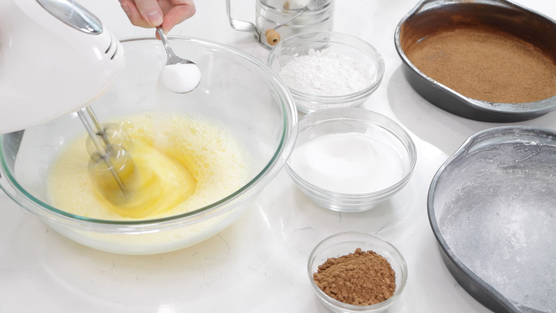 4-Ingredient Chocolate Sponge Cake : 8 Steps (with Pictures ...