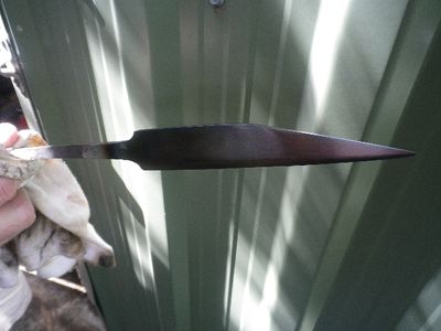 Knife Making: Anglo Saxon Sax : 7 Steps - Instructables