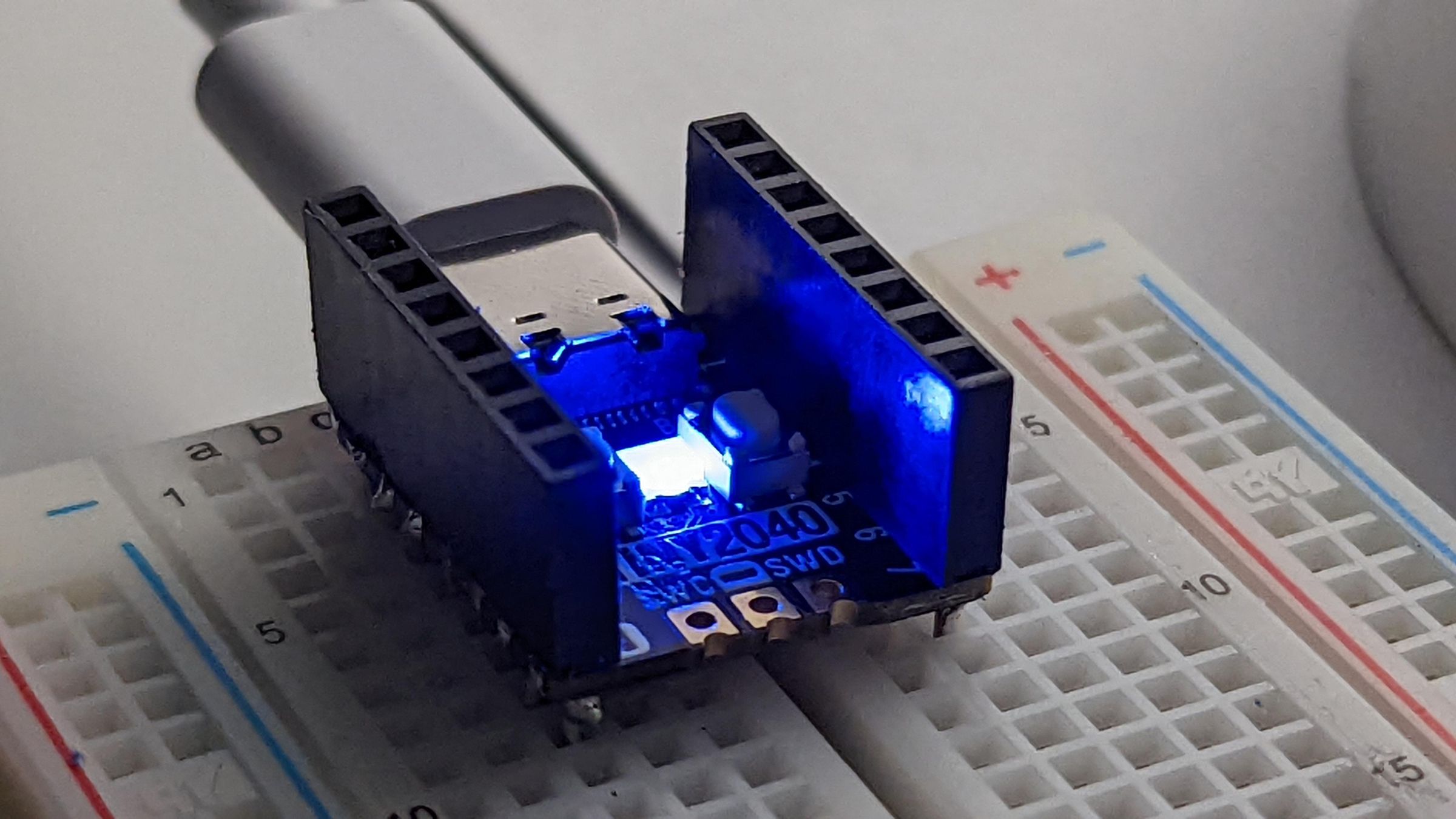 Introducing the Tiny 2040 Microcontroller | IR Communicator : 3 Steps ...