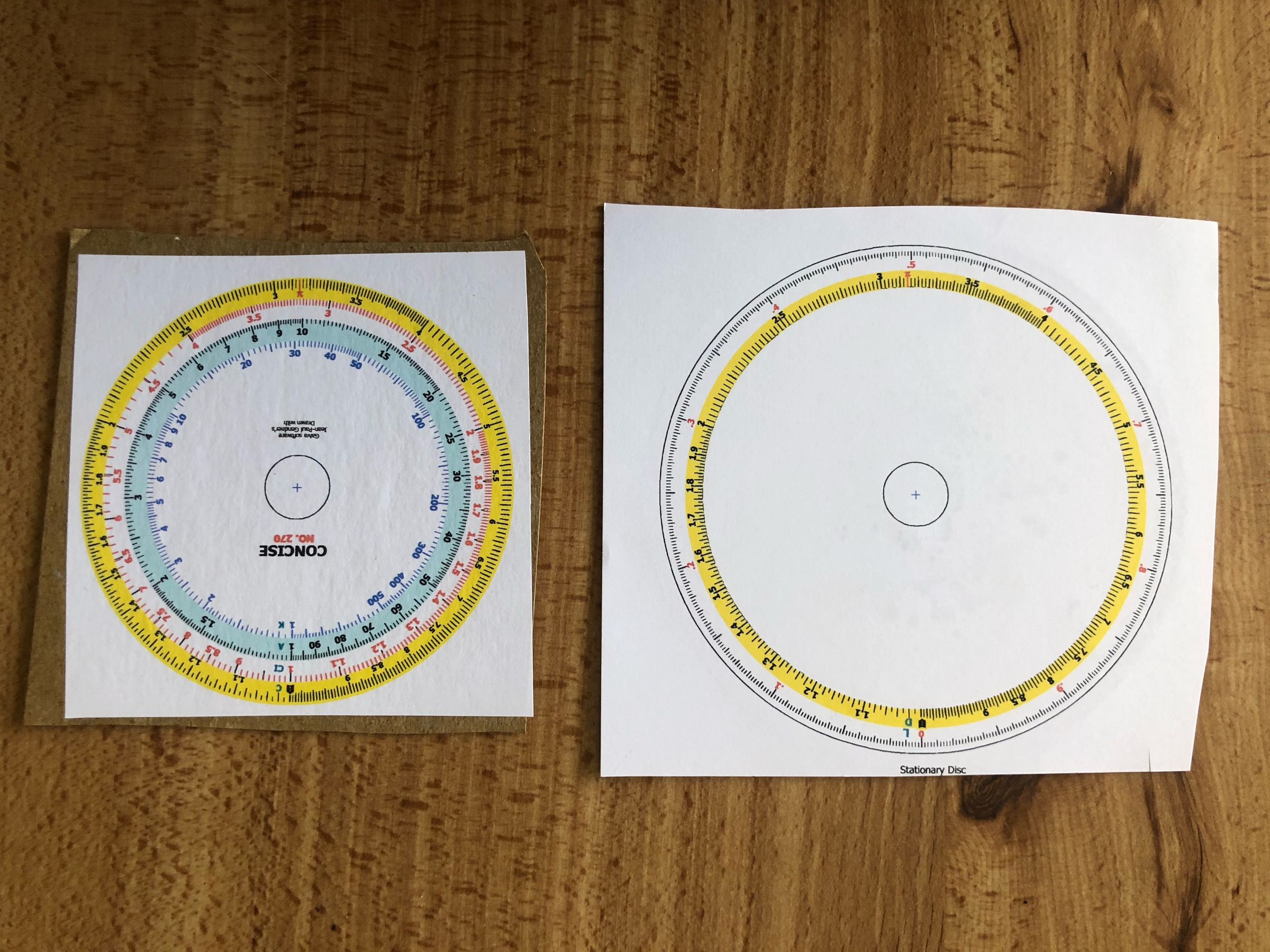 CIRCULAR CD SLIDE RULE : 9 Steps (with Pictures) - Instructables