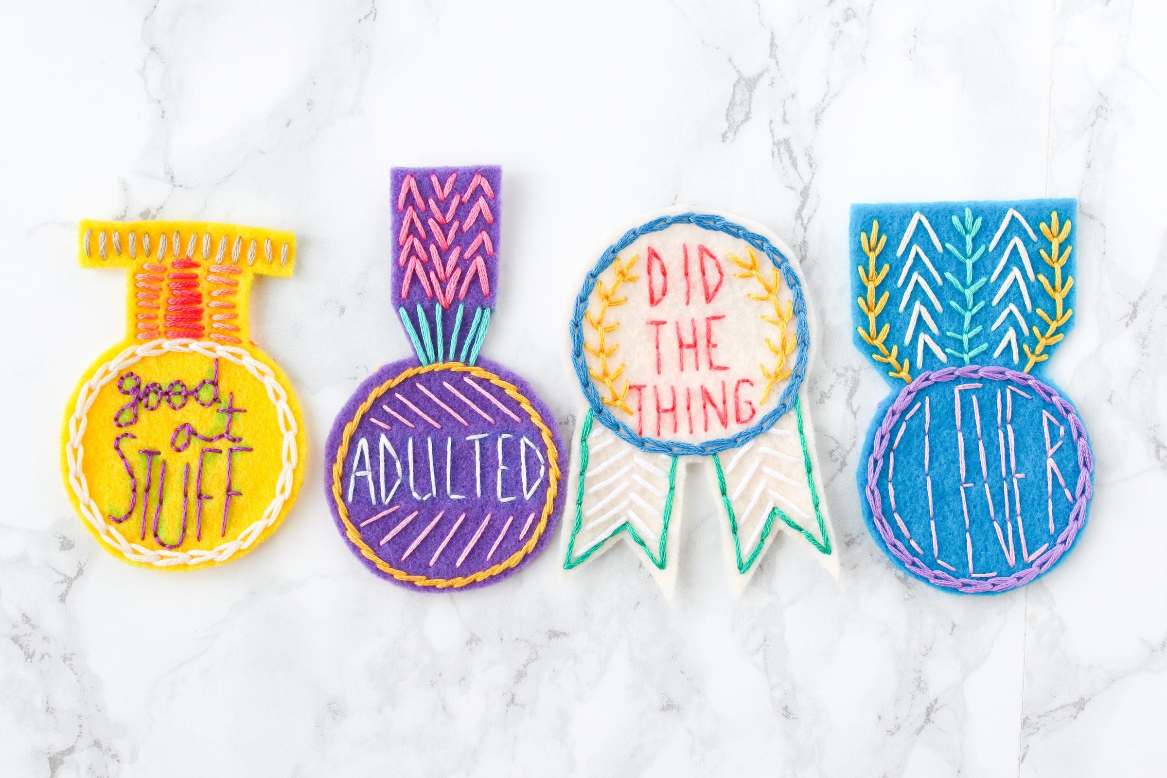 DIY Hand Embroidered Medal Patches : 8 Steps (with Pictures ...