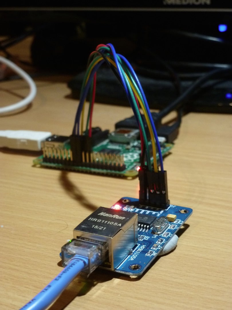 Super Cheap Ethernet For The Raspberry Pi 5 Steps Instructables 