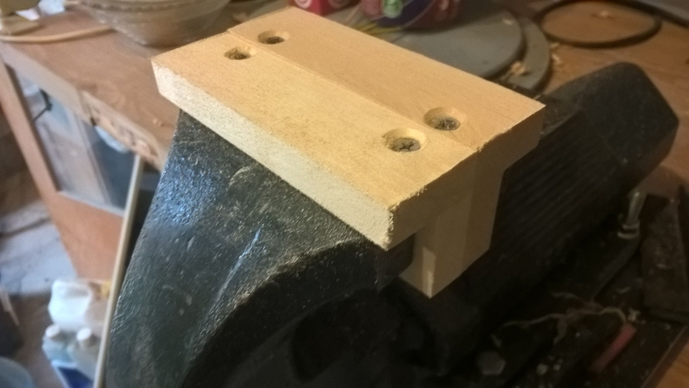 Wooden Jaws for a Metal Vice or Vise Held by Magnets : 7 Steps (with ...