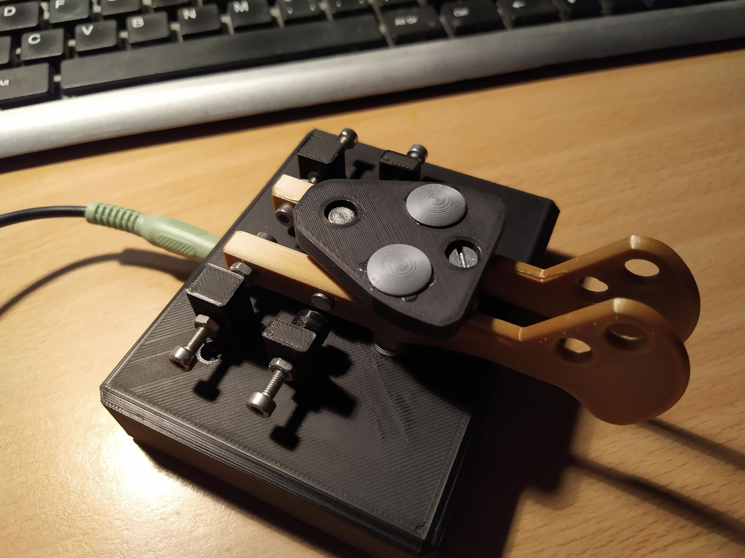 3D Printed Twin Paddle Cw Key (566grs.) : 21 Steps (with Pictures ...