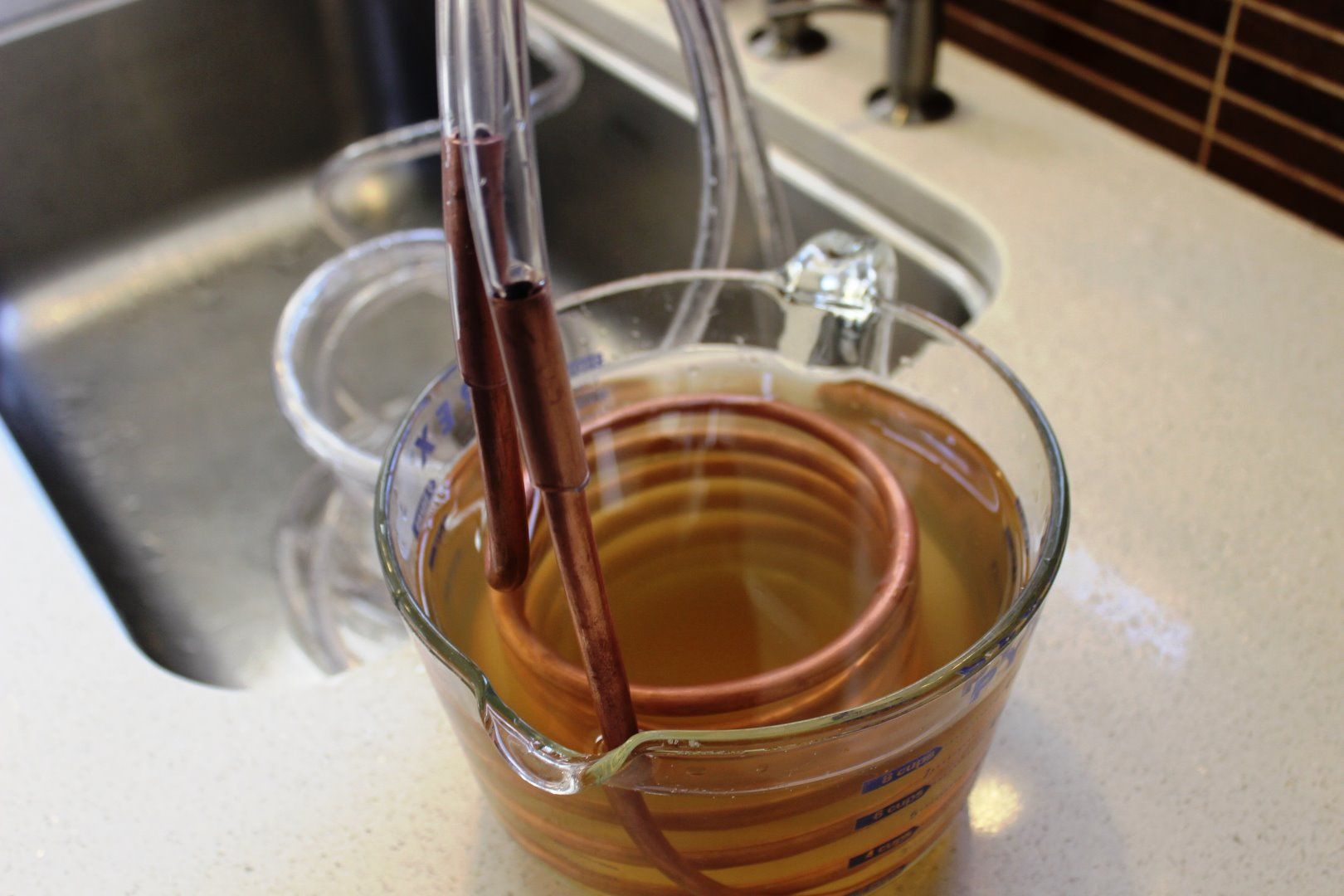 How to Make a Kitchen Sized Immersion Chiller to Radiply Chill Tea (for ...
