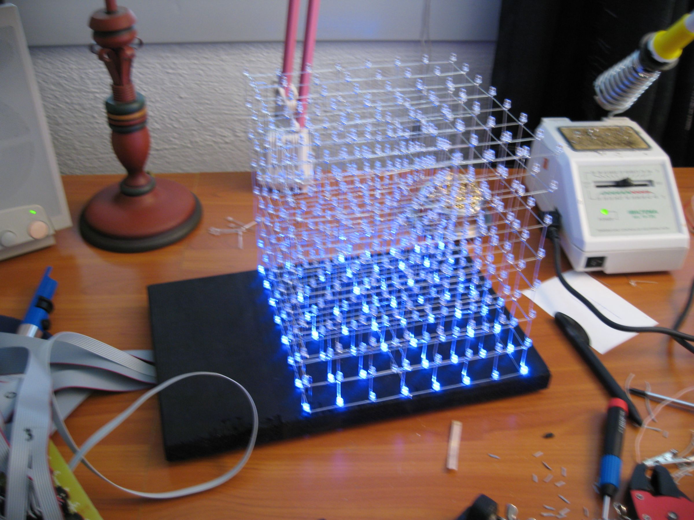 LED Cube 4x4x4 : 11 Steps (with Pictures) - Instructables