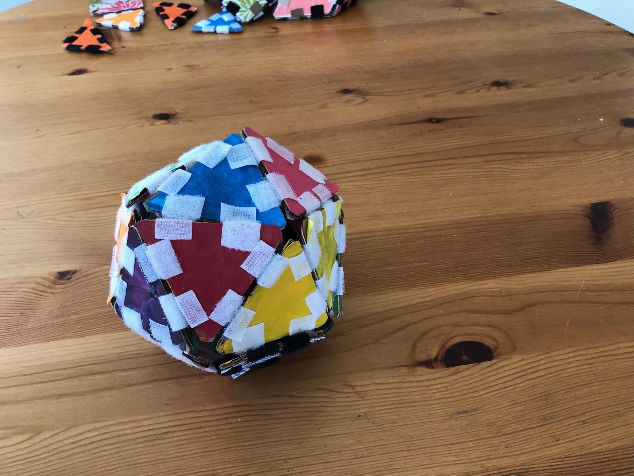 Cardboard and Velcro Building Tiles : 7 Steps (with Pictures ...