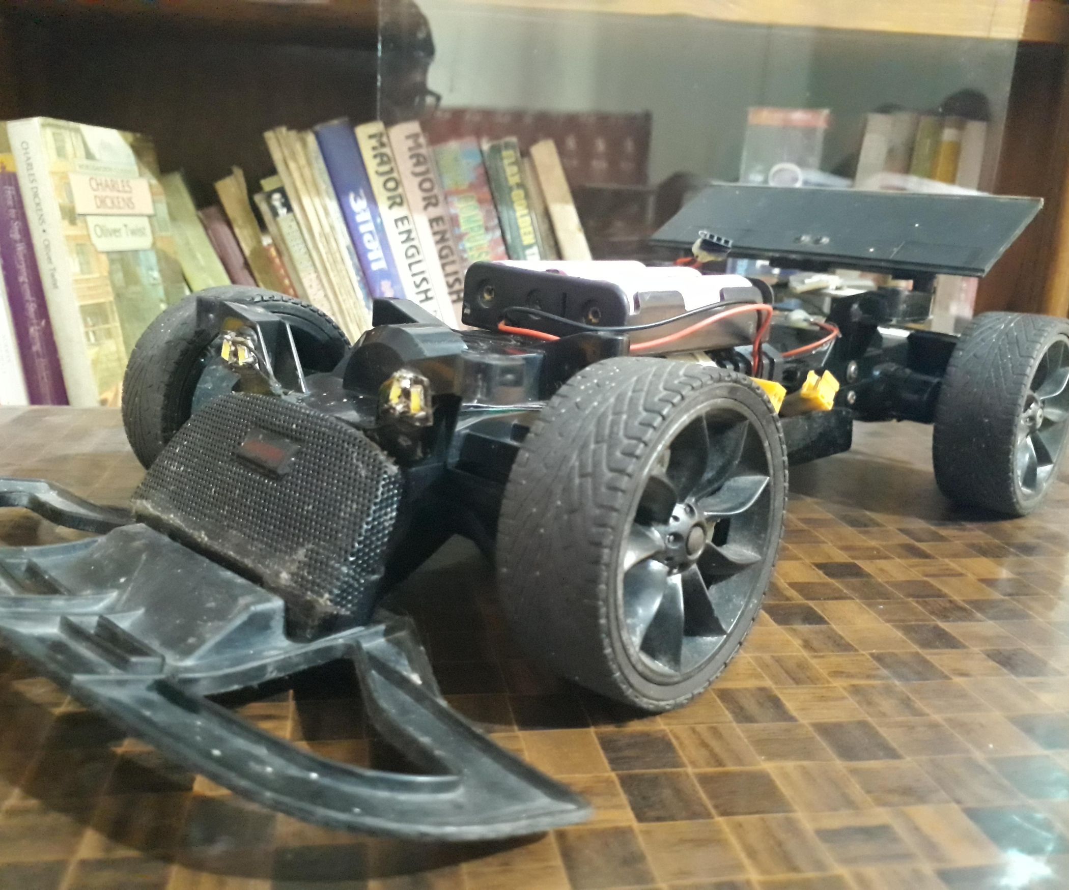 RC Toy Car Conversion to Hobby Grade. Bluetooth Mobile App Control With ...