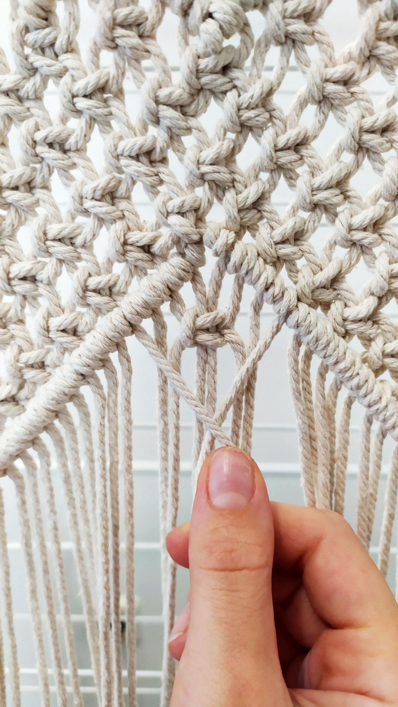 How to Make a Bohemian Macrame Rug : 14 Steps (with Pictures ...