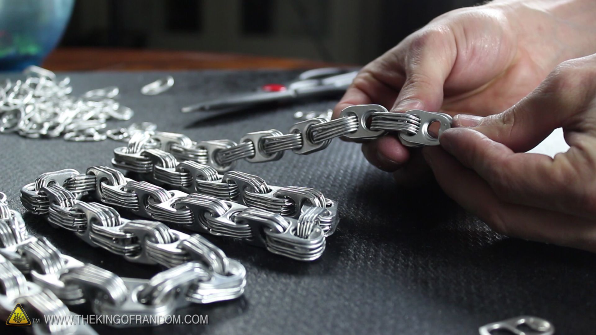 How to Make Chains From Soda Can Tabs : 7 Steps (with Pictures ...