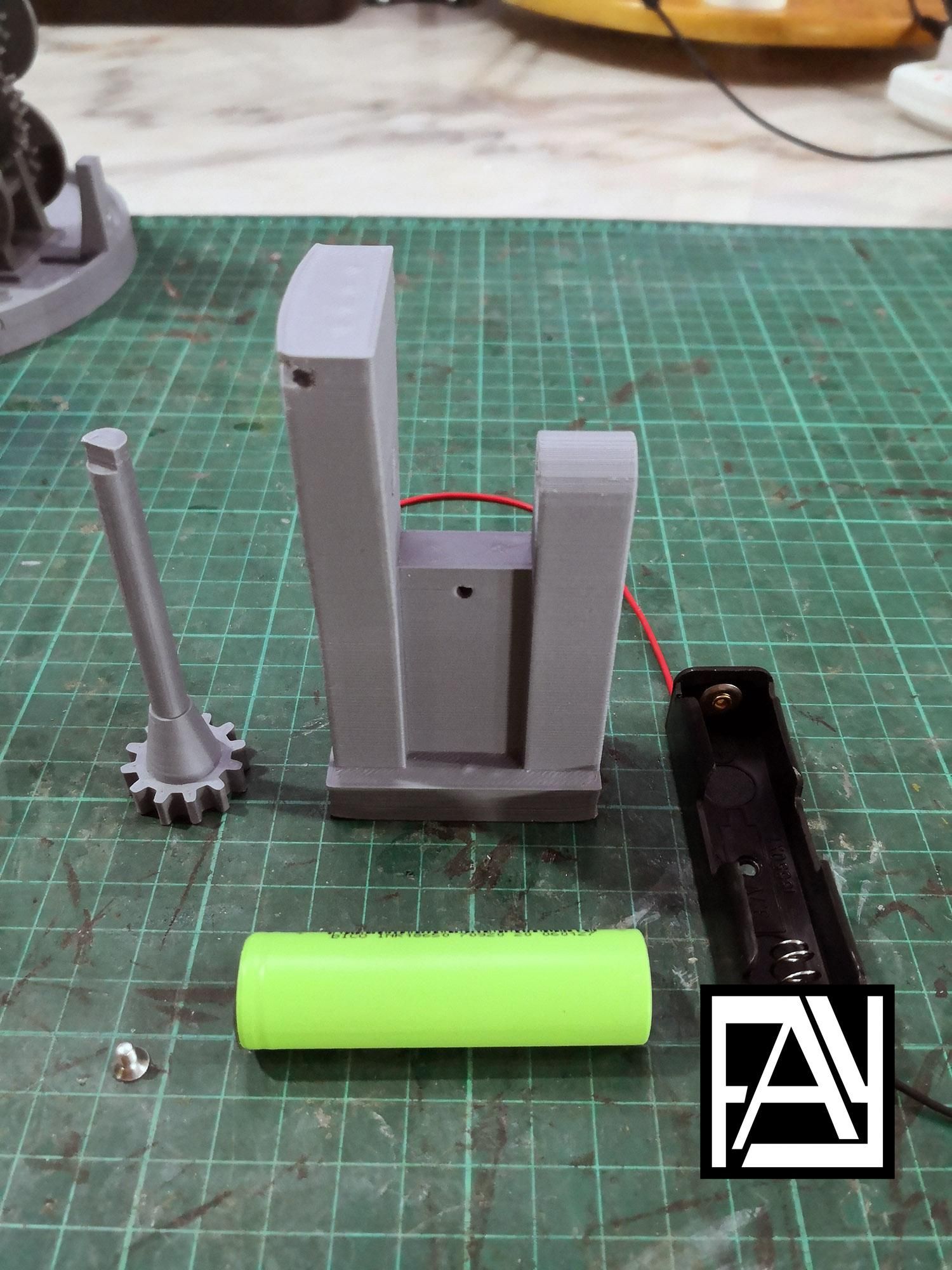 ATAT Motorized Automata : 12 Steps (with Pictures) - Instructables