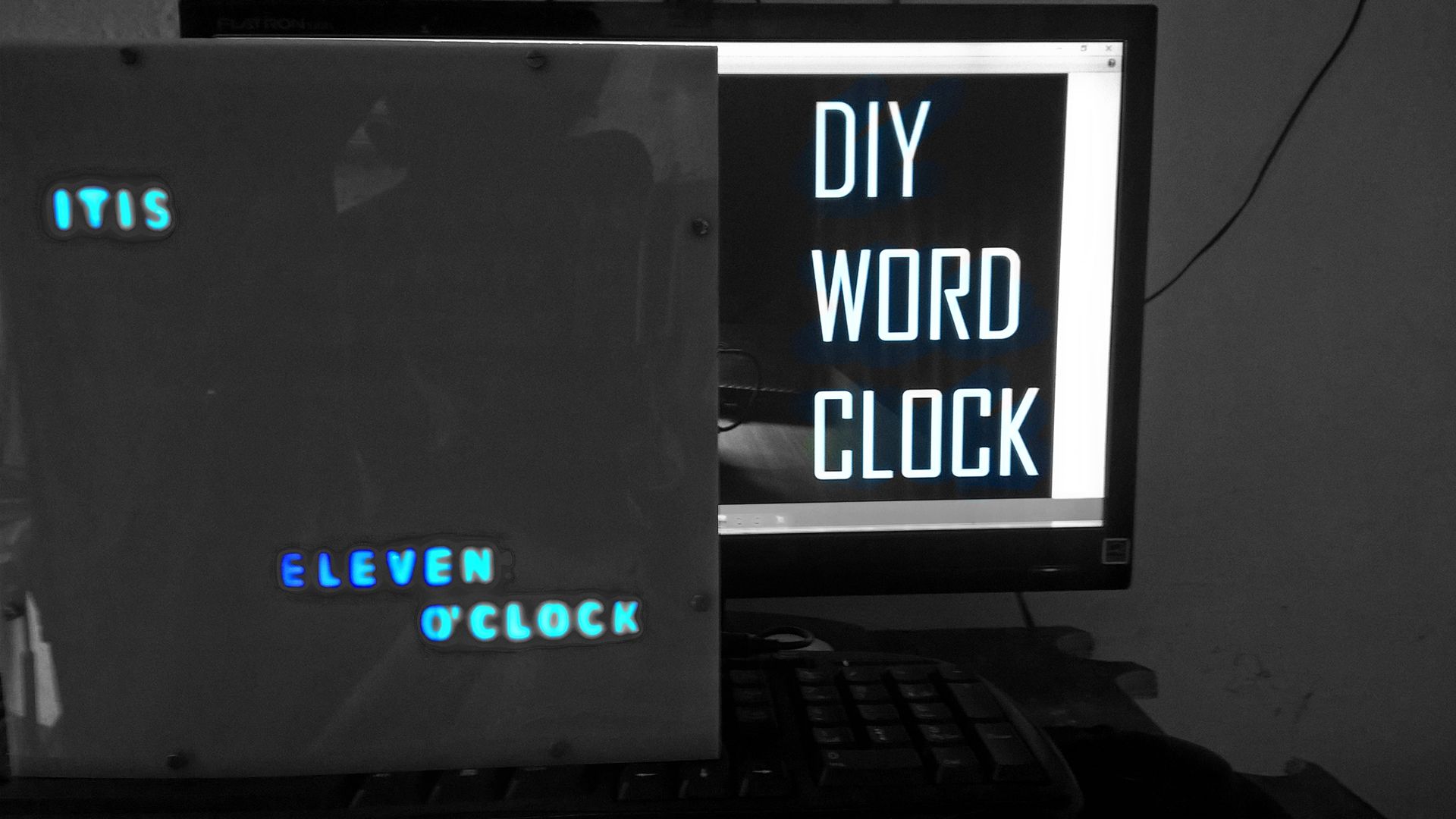 DIY Word Clock : 10 Steps (with Pictures) - Instructables