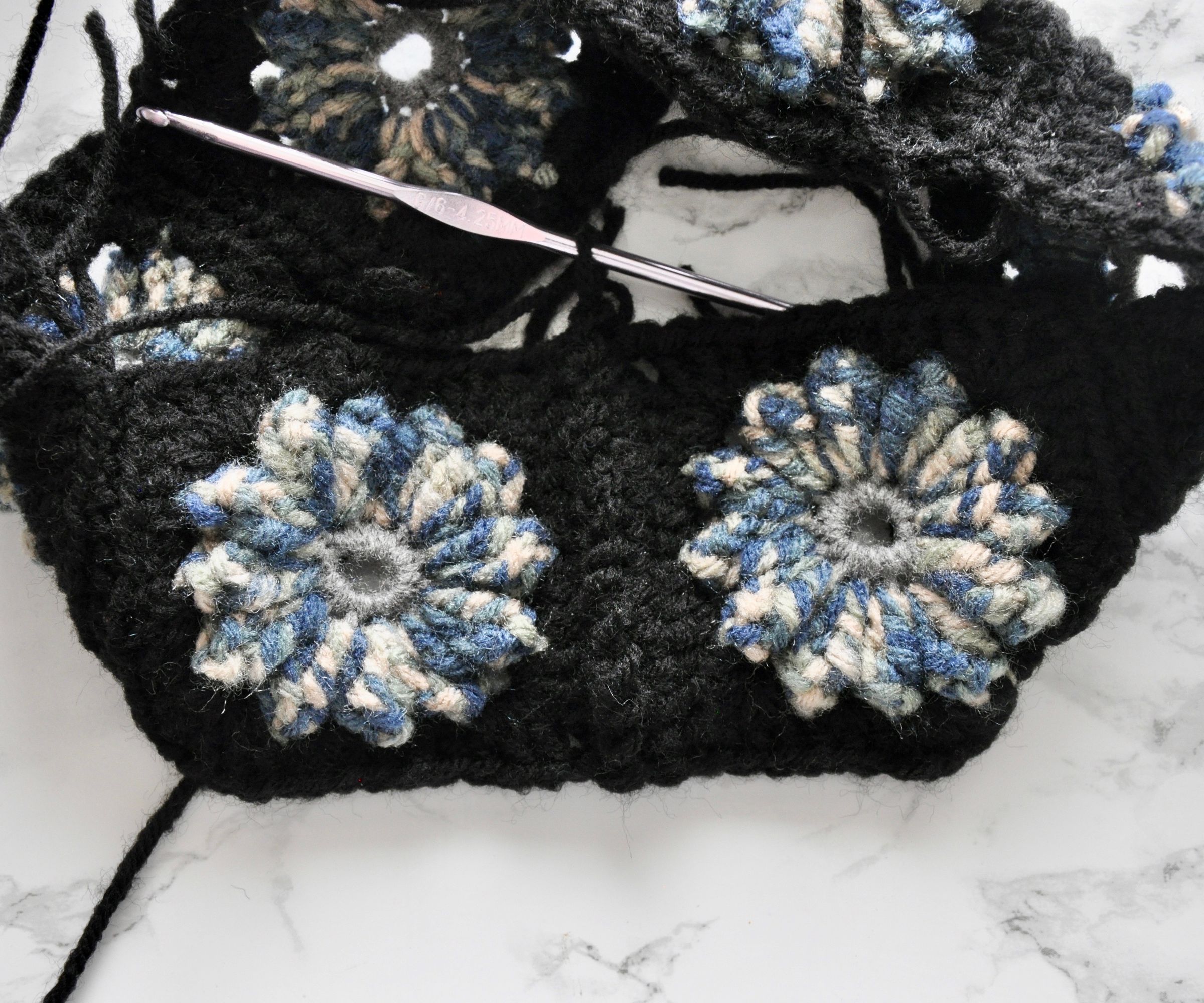 Granny Square Headband : 10 Steps (with Pictures) - Instructables