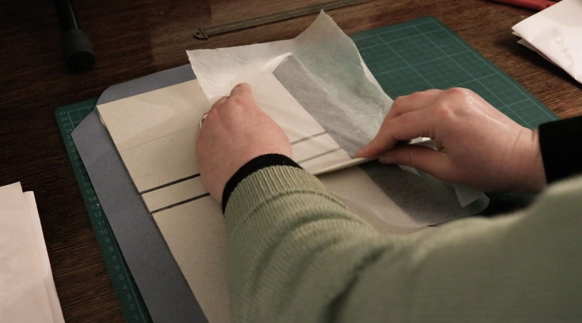 Make a Hard Cover for Your Handmade Book : 8 Steps (with Pictures ...