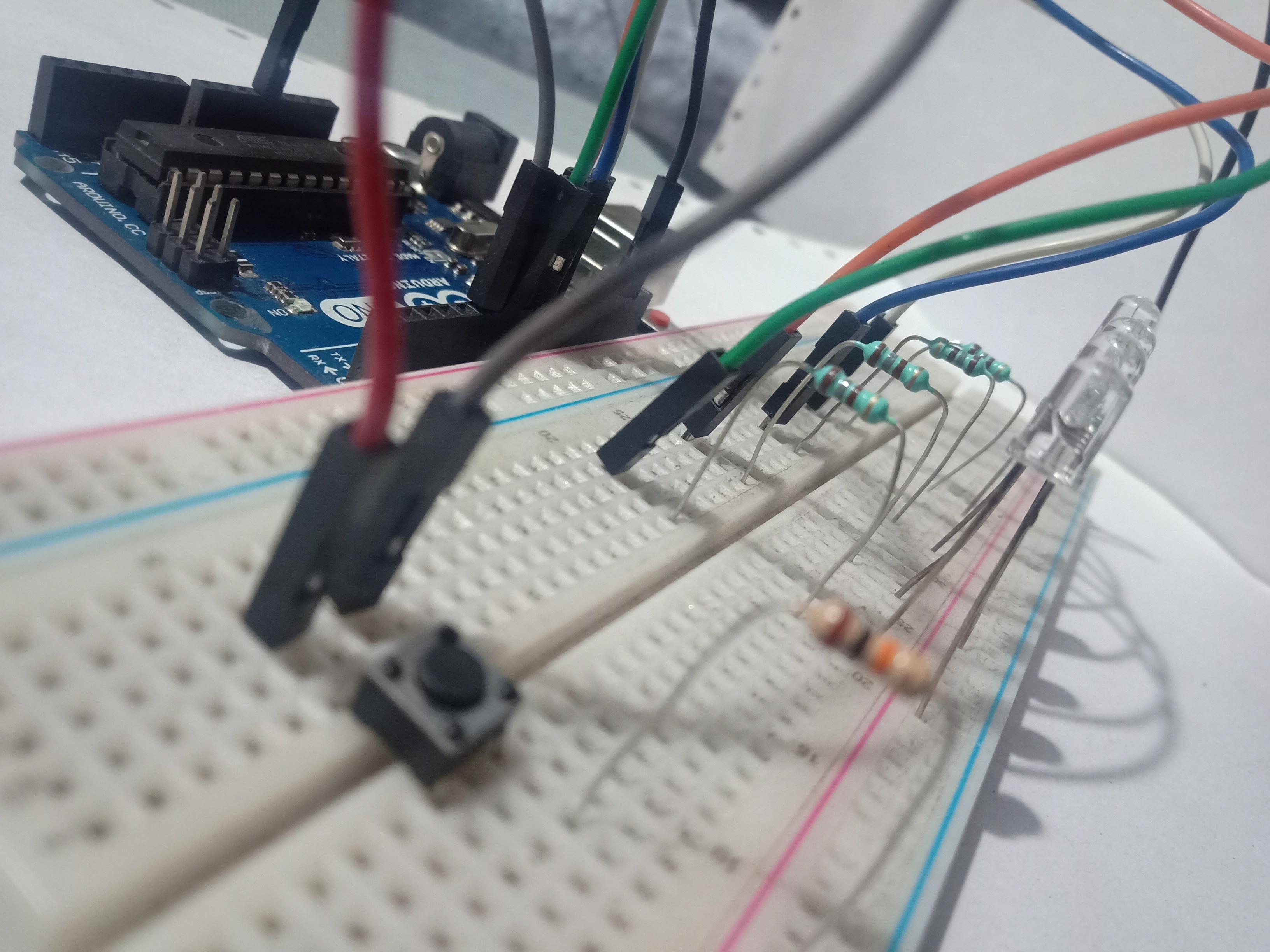 Arduino Push Button Counter With LED Indication : 4 Steps - Instructables