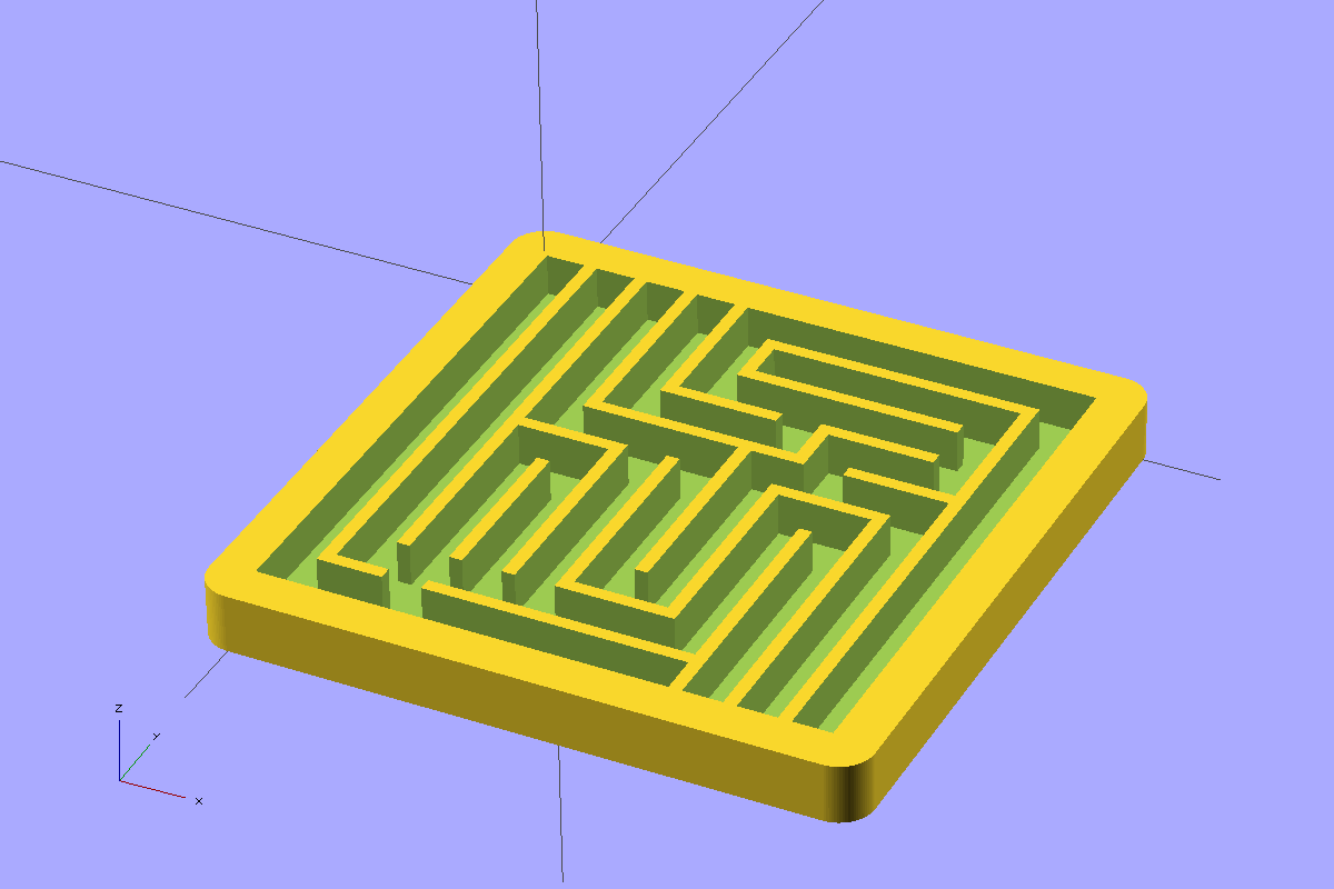 3D Printed Maze : 6 Steps - Instructables