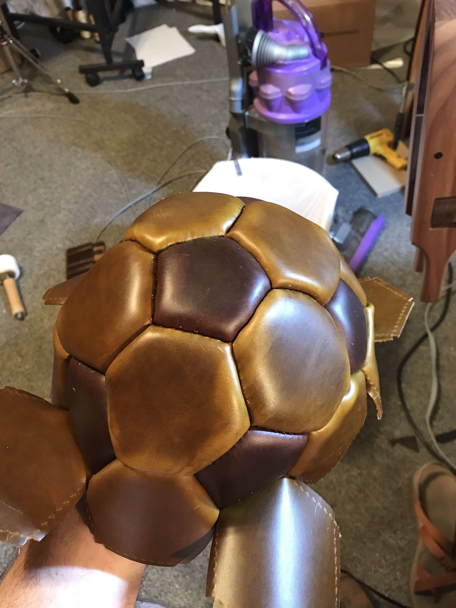 Make a Custom Leather Soccer Ball (Futbol for the Folks Not in the US ...