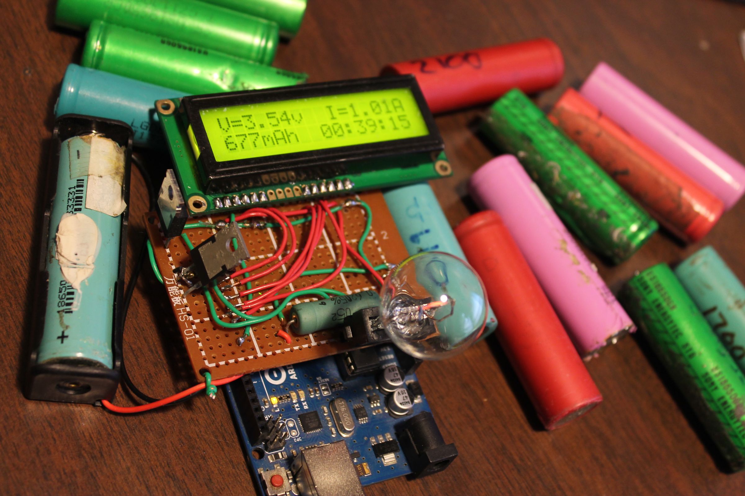 Measure Li-ion Cell Capacity With an Arduino : 6 Steps - Instructables