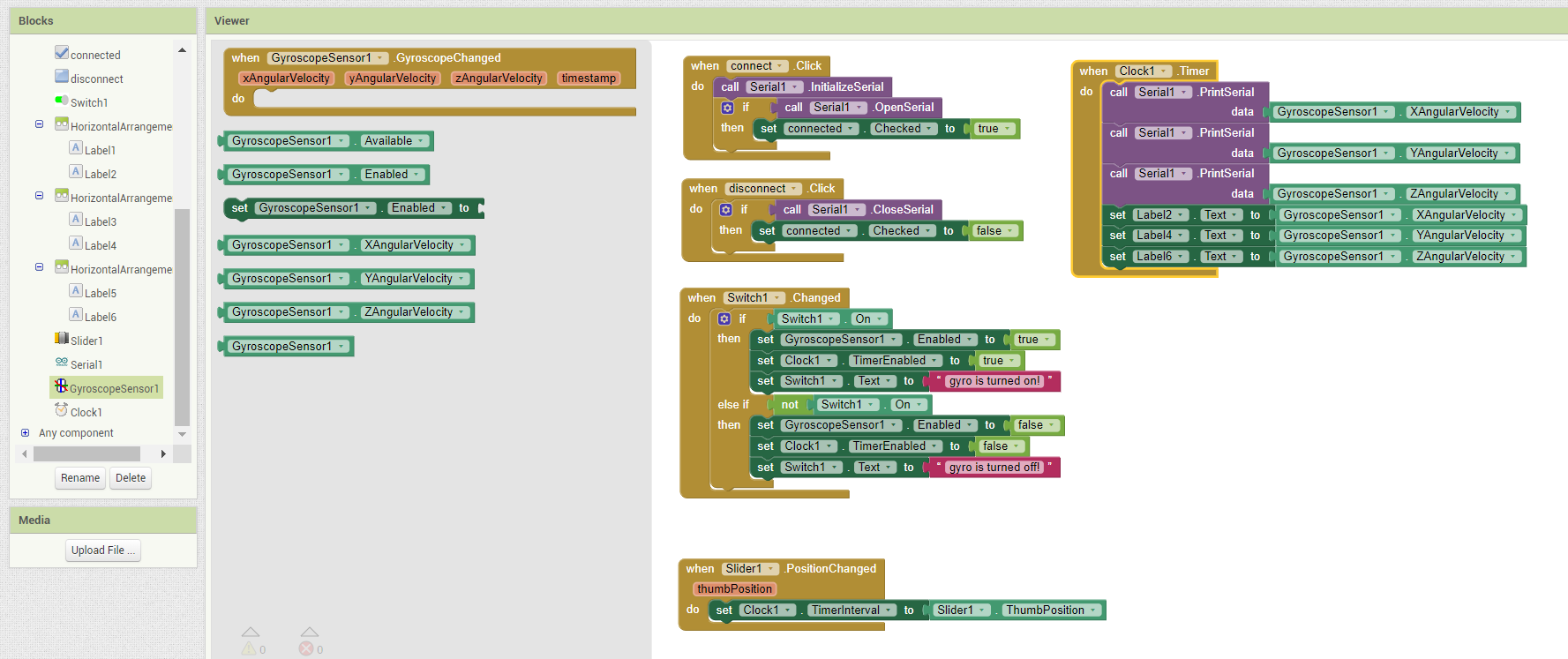 Sensors in Phone and Arduino | Serial Communication : 7 Steps (with ...