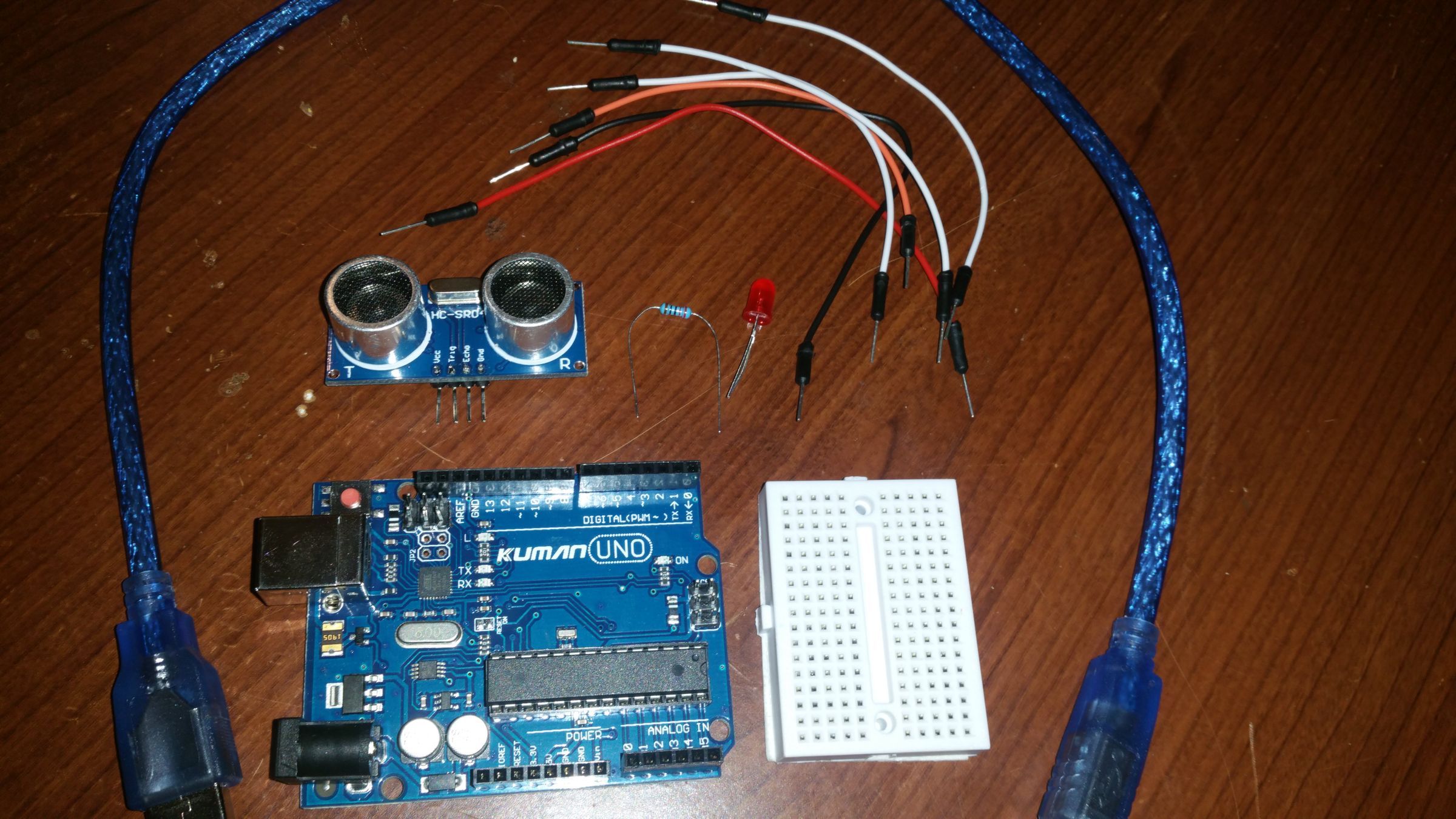 Arduino HC-SR04 + LED : 5 Steps (with Pictures) - Instructables