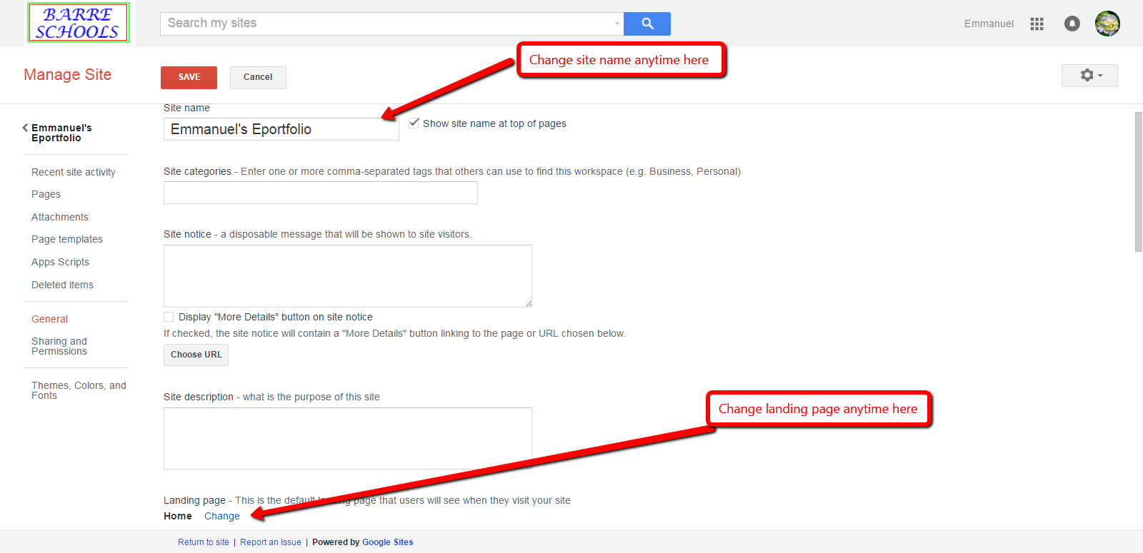 Eportfolio With Google Sites : 8 Steps - Instructables