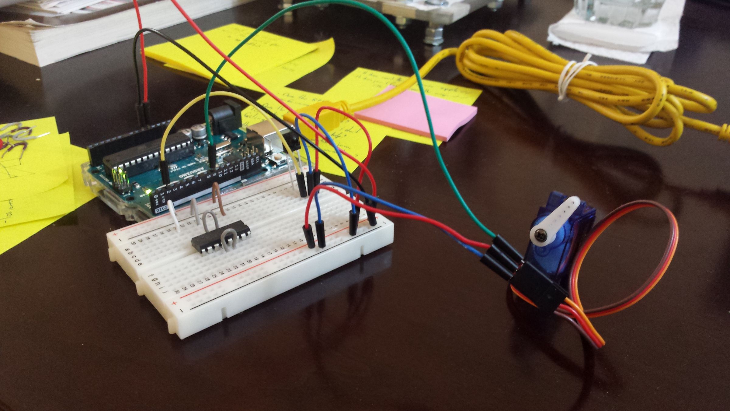 Controlling Servo Motor Using IR Remote Control : 4 Steps (with ...