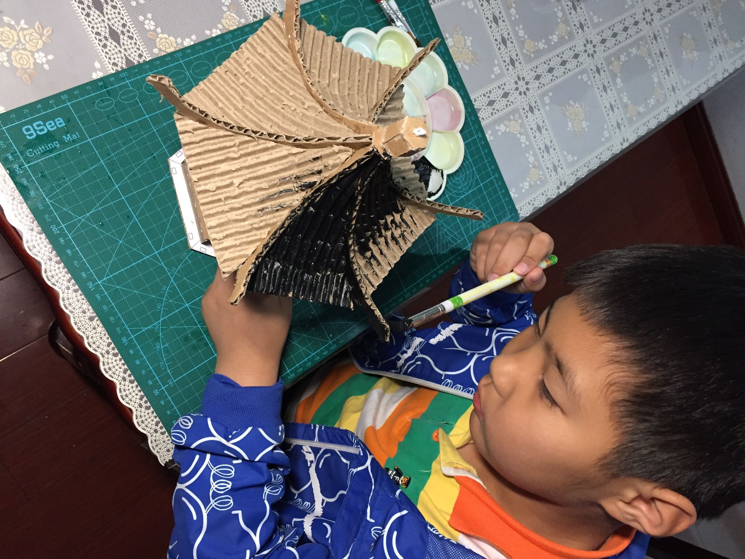 Ancient Chinese Pavilion From Cardboard : 9 Steps (with Pictures ...
