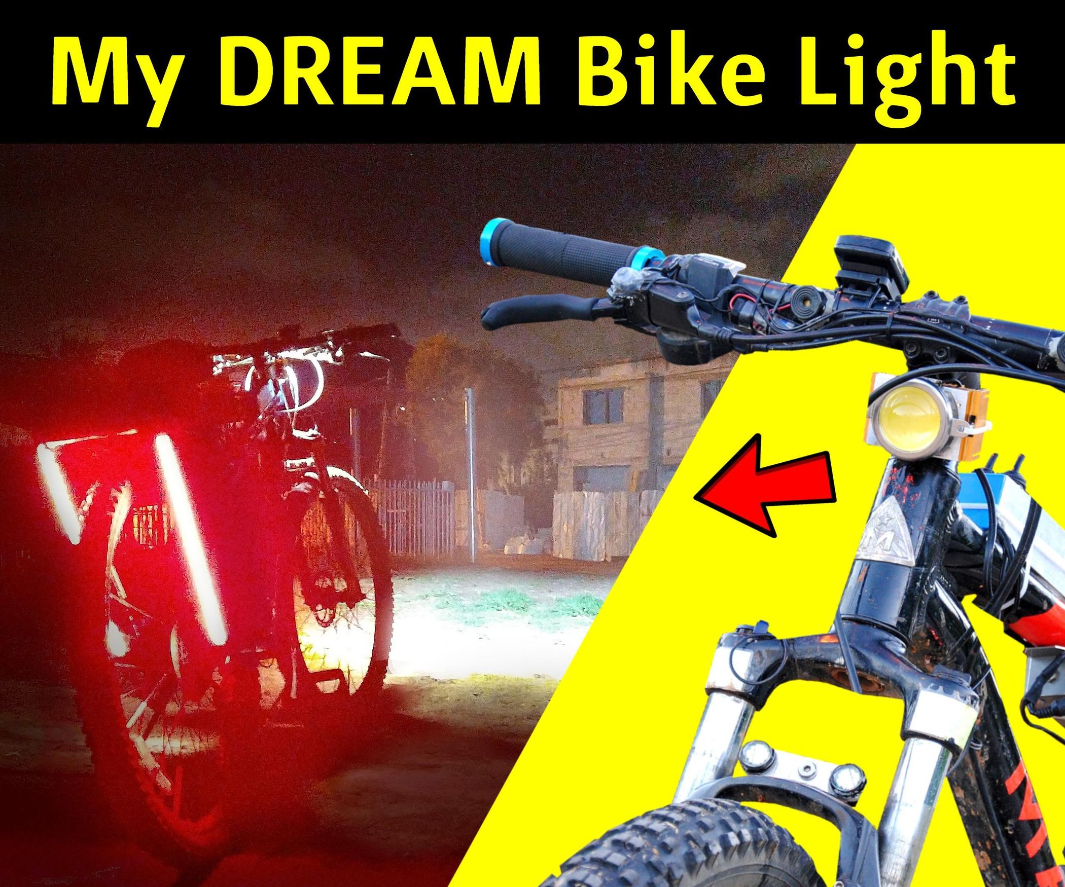 DIY Insanely Bright LED Bike Light With LED Strip Lighting (on a Budget ...