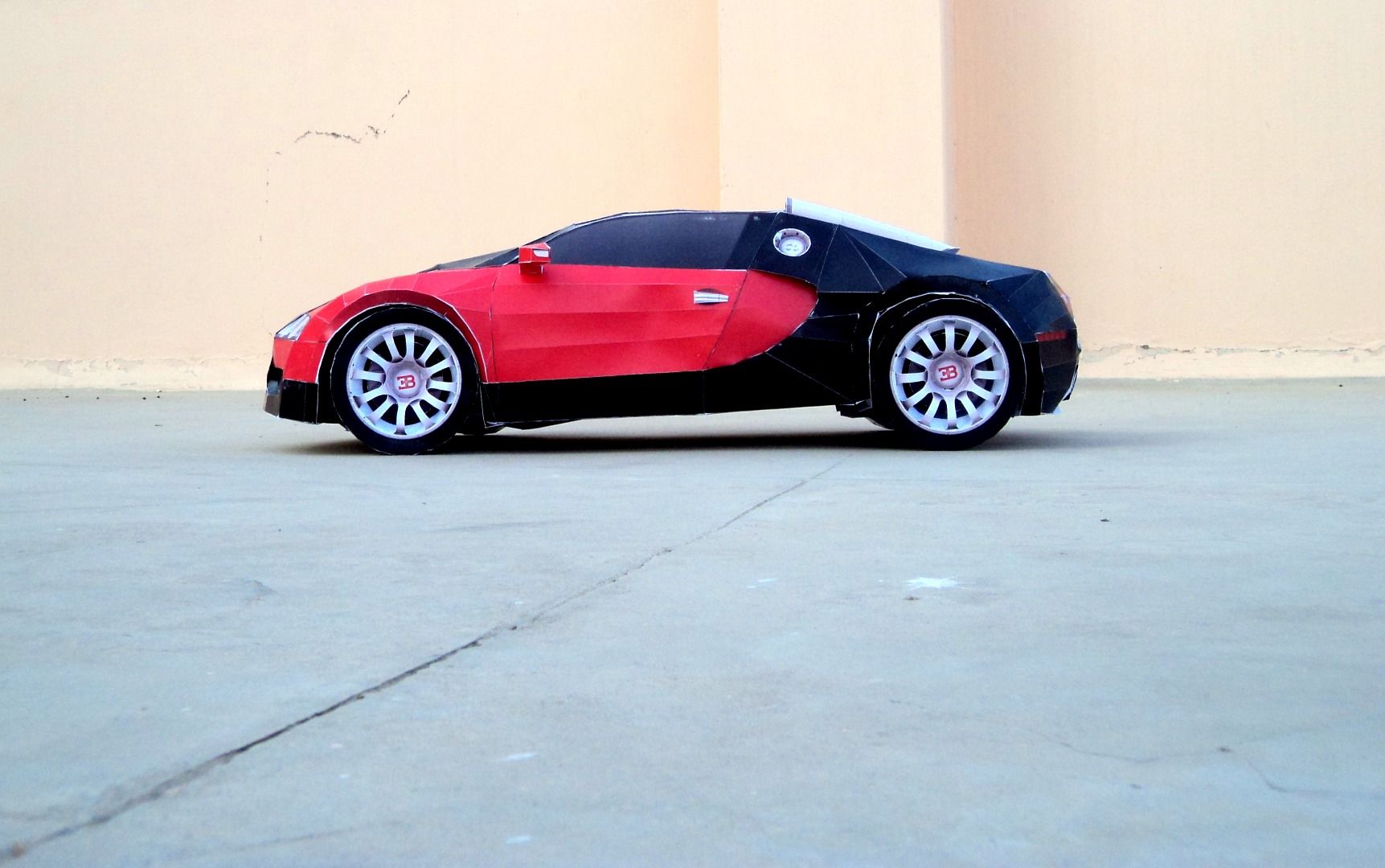 Bugatti Veyron Paper-craft Model : 3 Steps (with Pictures) - Instructables
