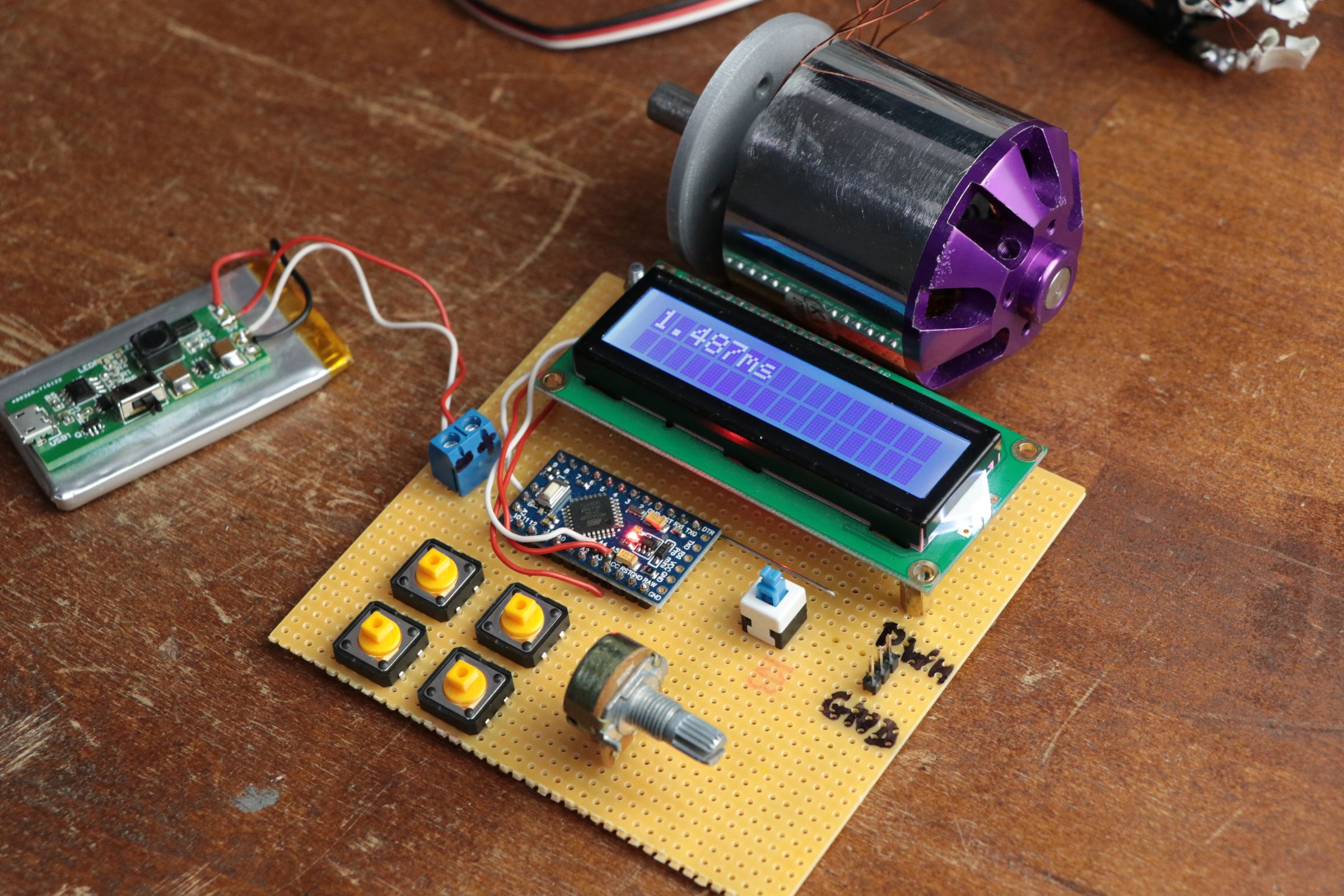 Make Your Own ESC/Servo Tester : 5 Steps - Instructables