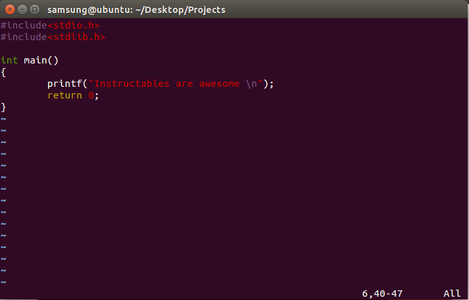 How to Make a Simple C Program in Ubuntu Linux : 6 Steps - Instructables