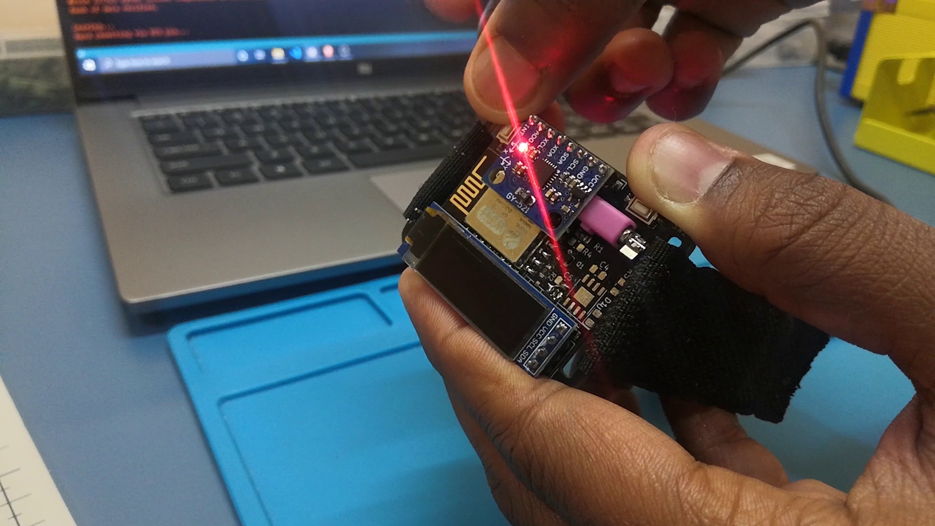 Machine Learning Based Gesture Detection Watch Esp8266 11 Steps With Pictures Instructables 1849