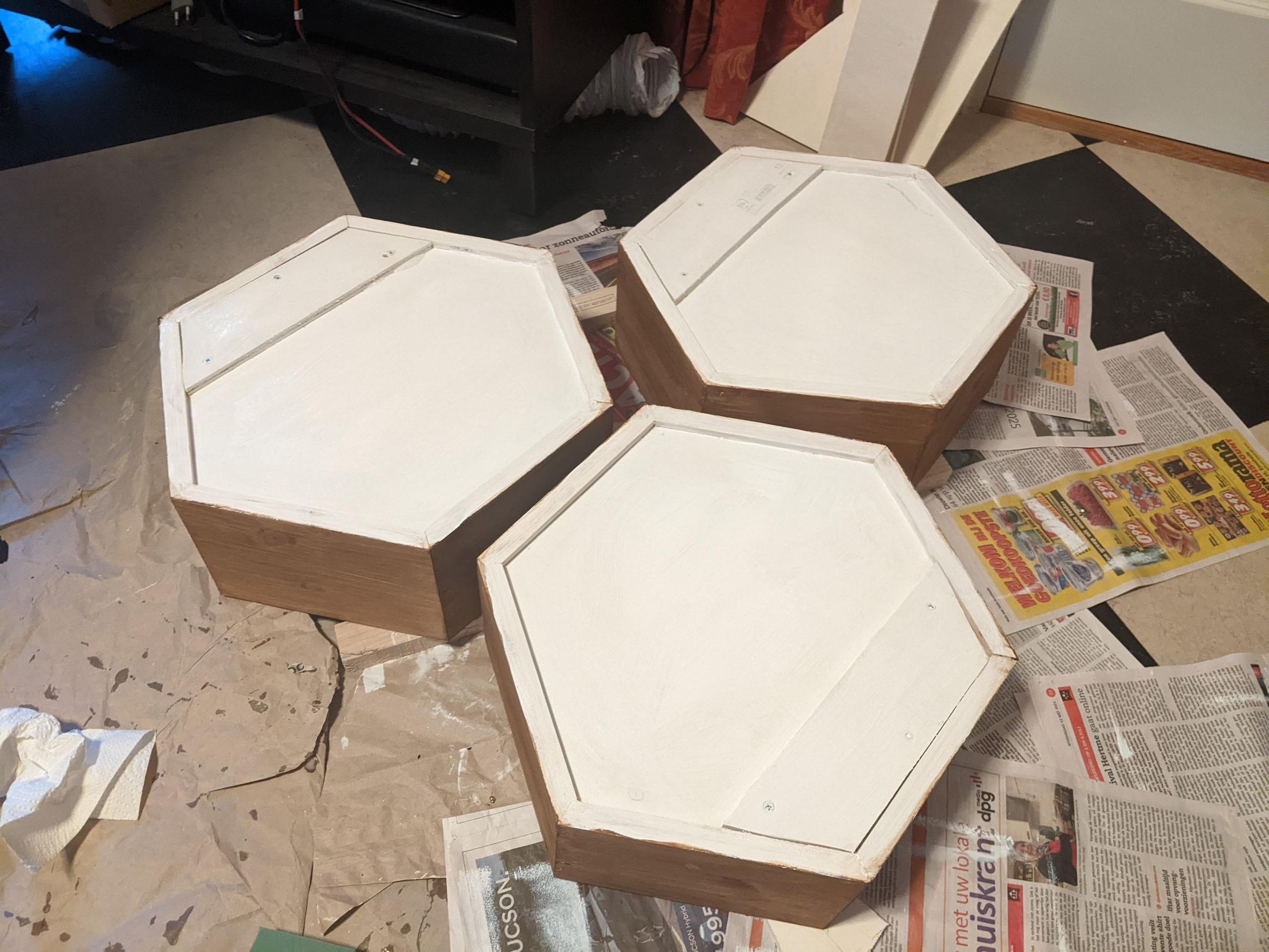Hexagon Shelf : 10 Steps (with Pictures) - Instructables