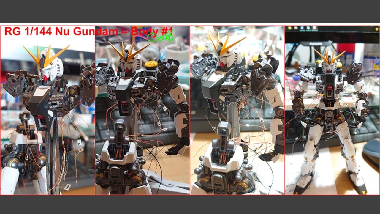 RG 1/144 Nu Gundam Rainbow LED : 7 Steps (with Pictures) - Instructables