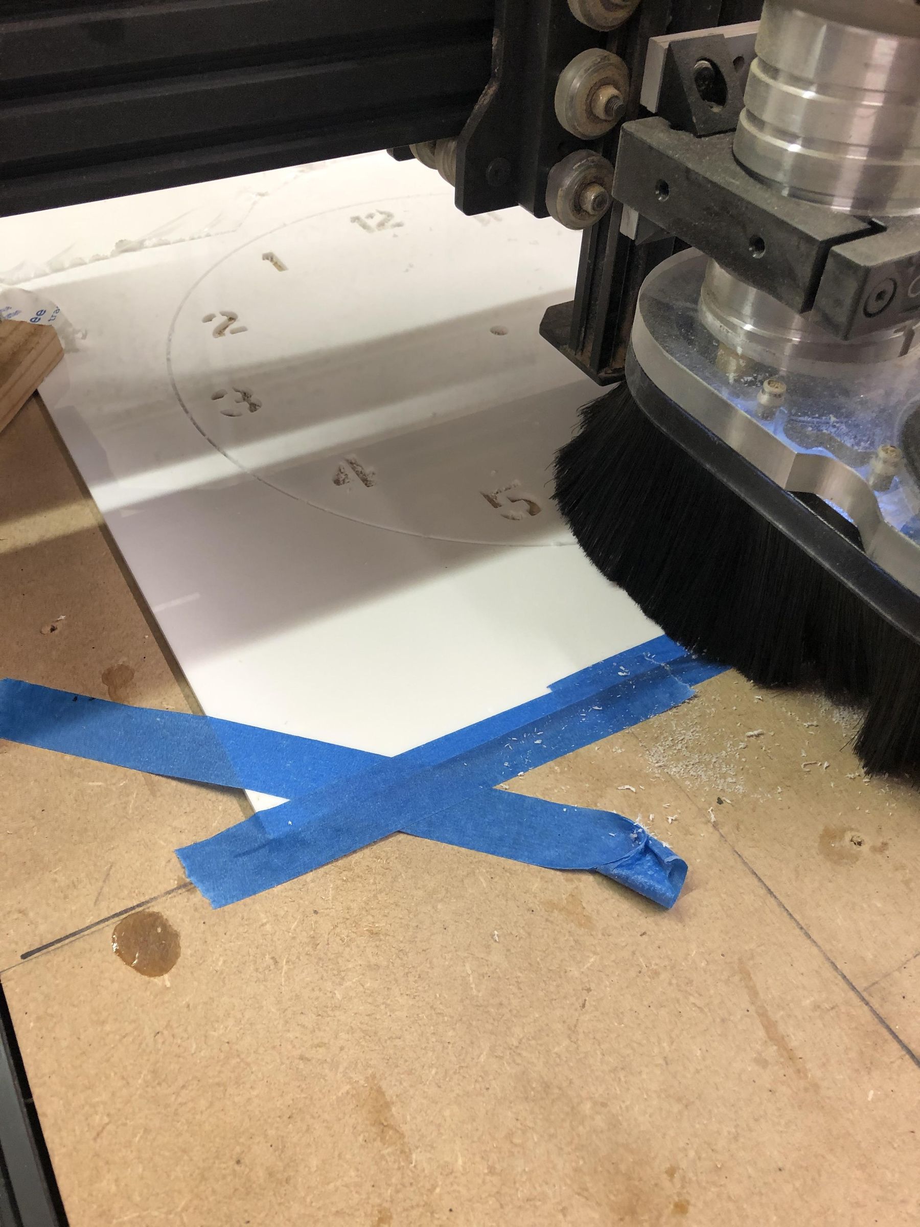 MDF and Acrylic Reverse Clock : 6 Steps (with Pictures) - Instructables