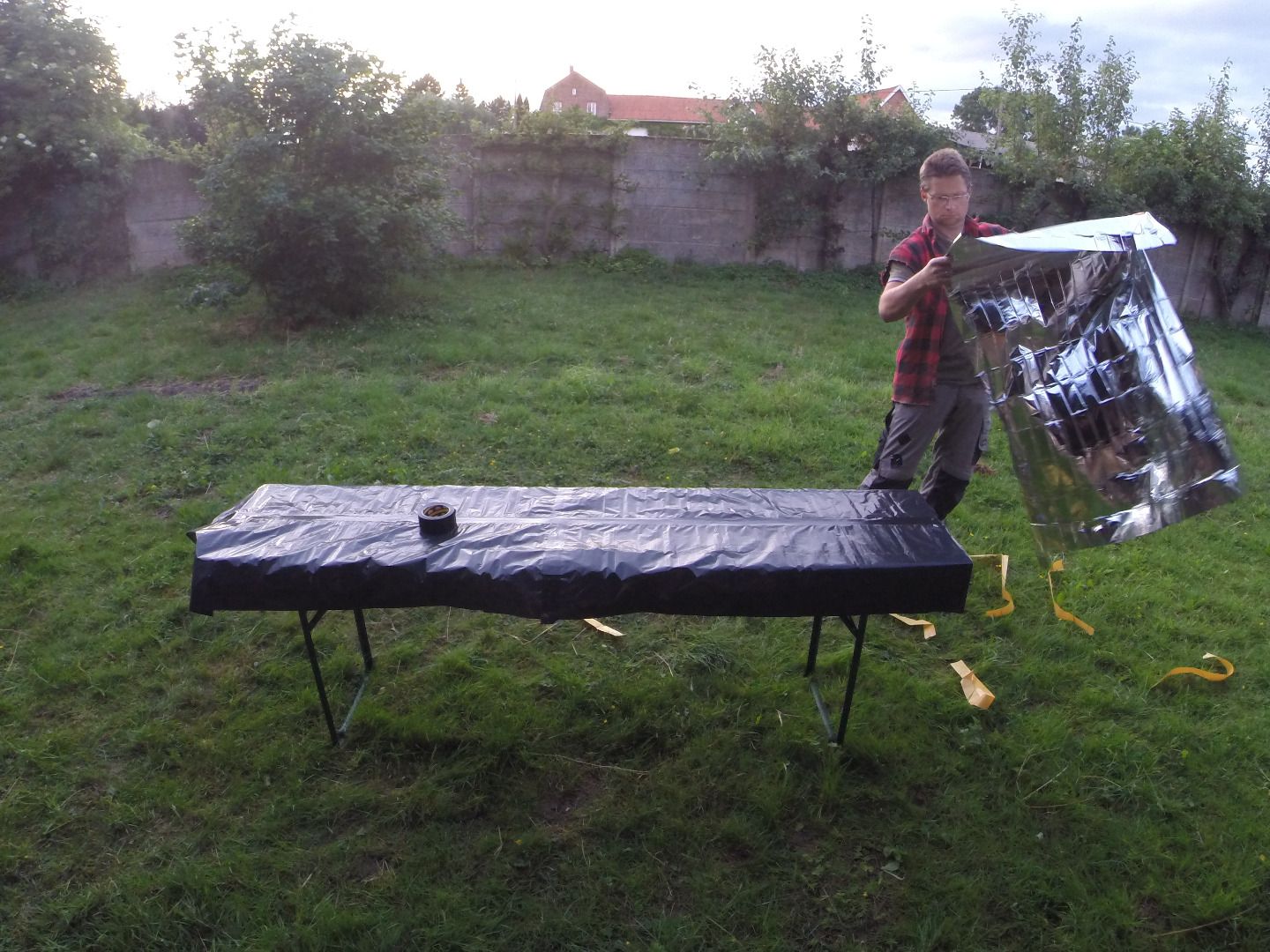 Survive Without Style - the Ultimate Garbage Bag Shelter : 9 Steps ...