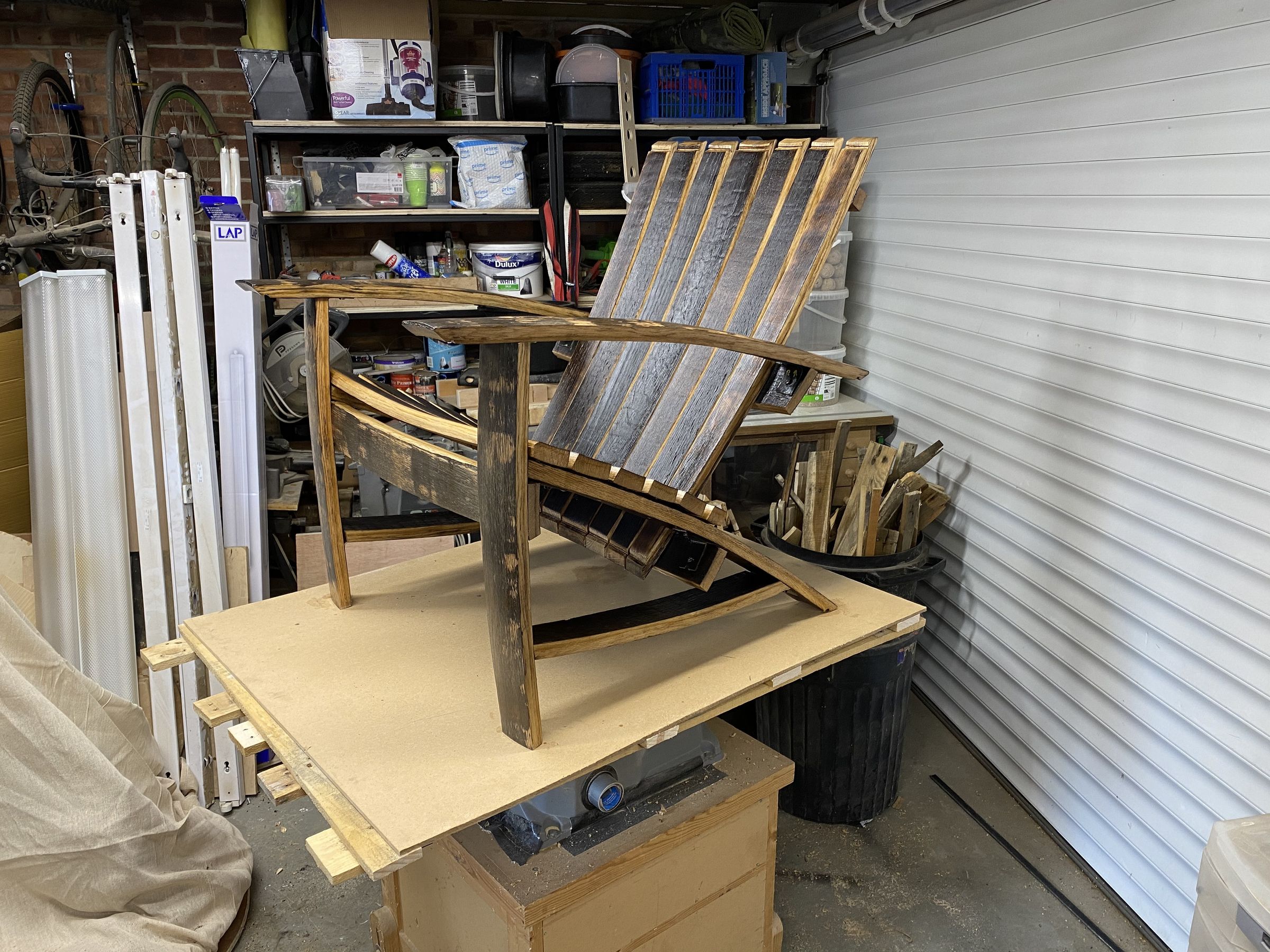 Whisky Barrel Chair : 9 Steps (with Pictures) - Instructables