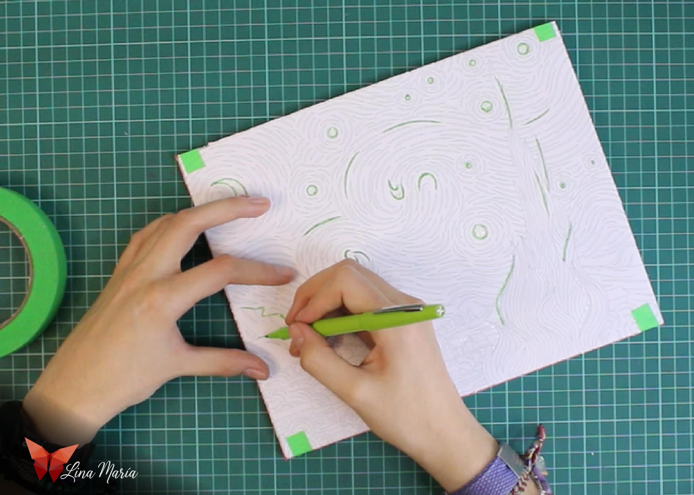 DIY Relief Painting - Starry Night : 25 Steps (with Pictures ...