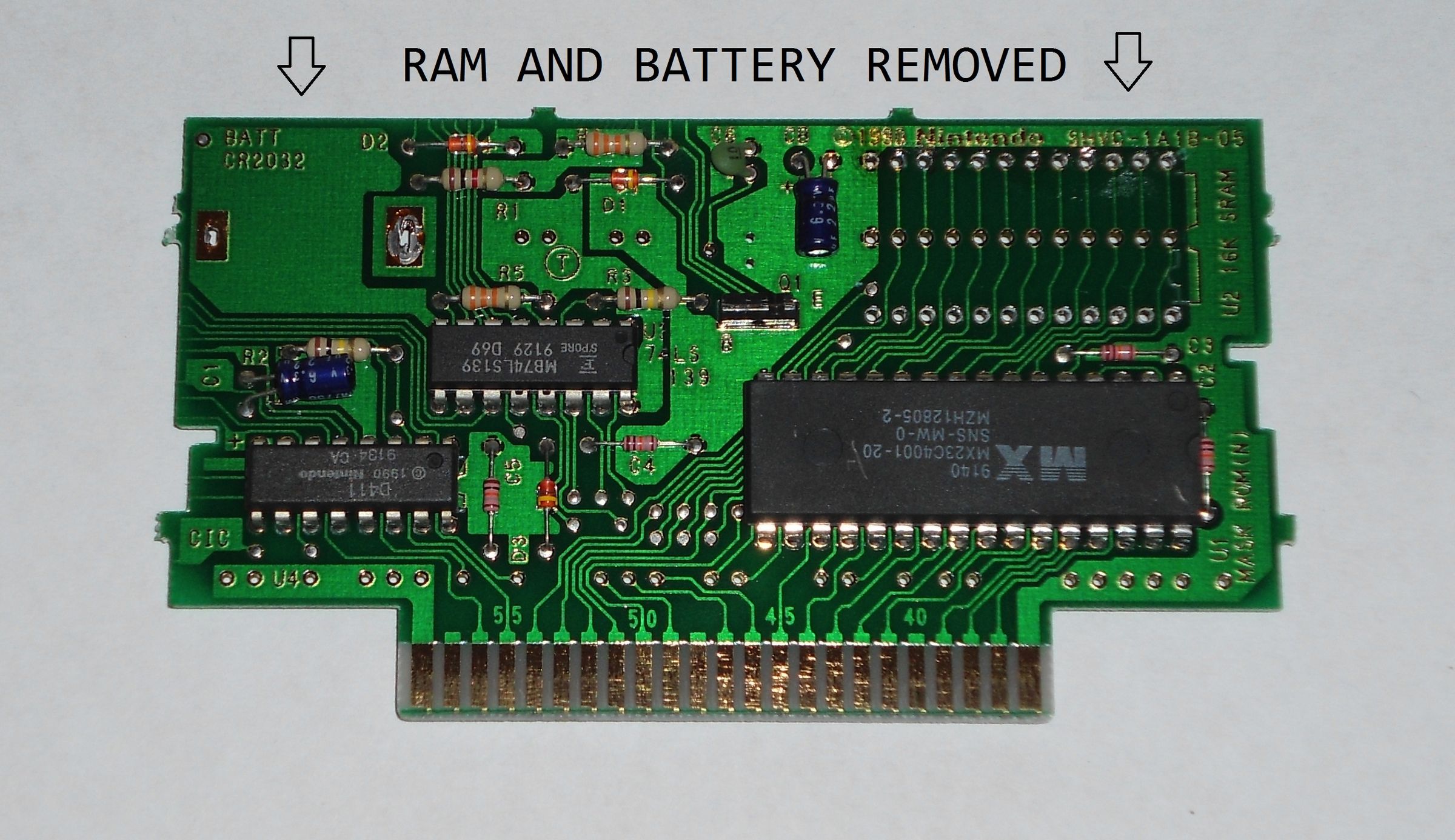 Non Volatile RAM Upgrade for SNES & SFC Cartridges : 4 Steps (with ...