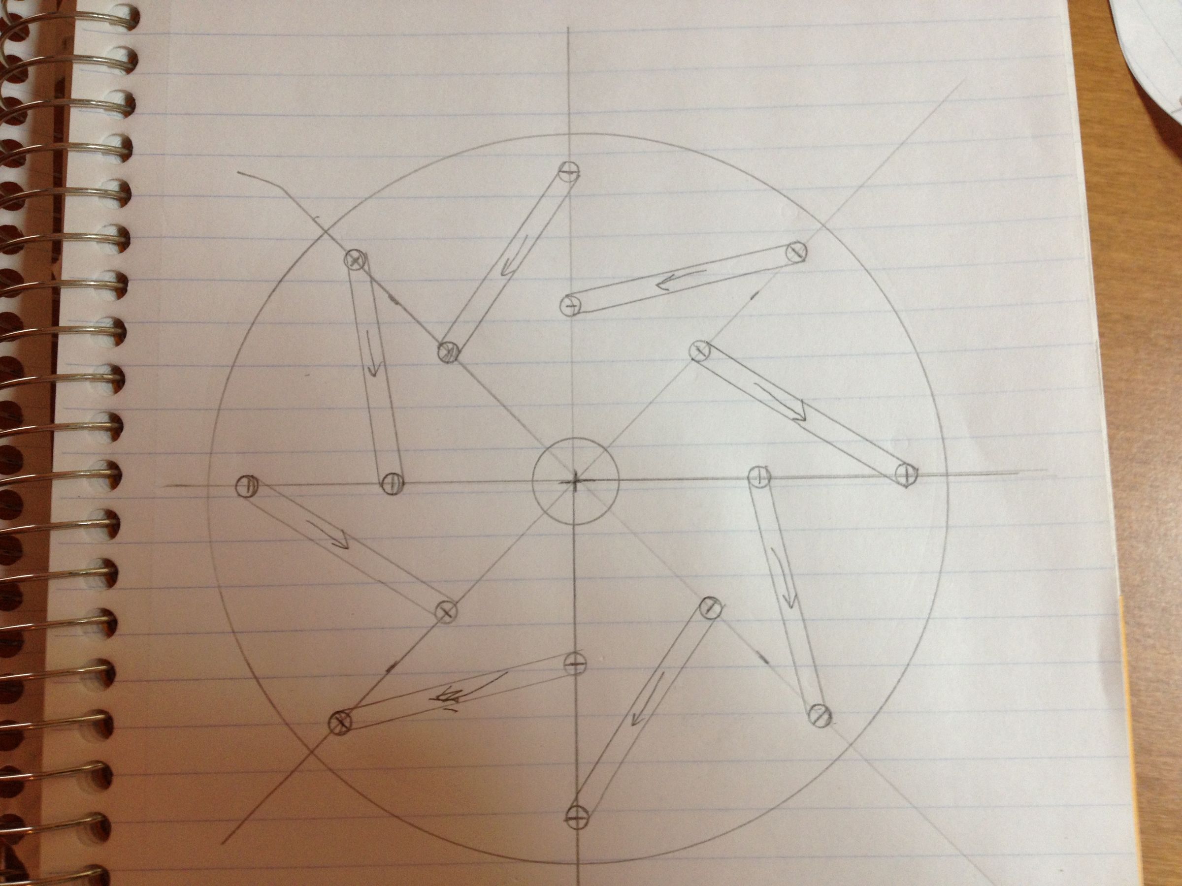 Overbalanced Wheel (Fake Perpetual Motion Machine for Fun) : 9 Steps ...