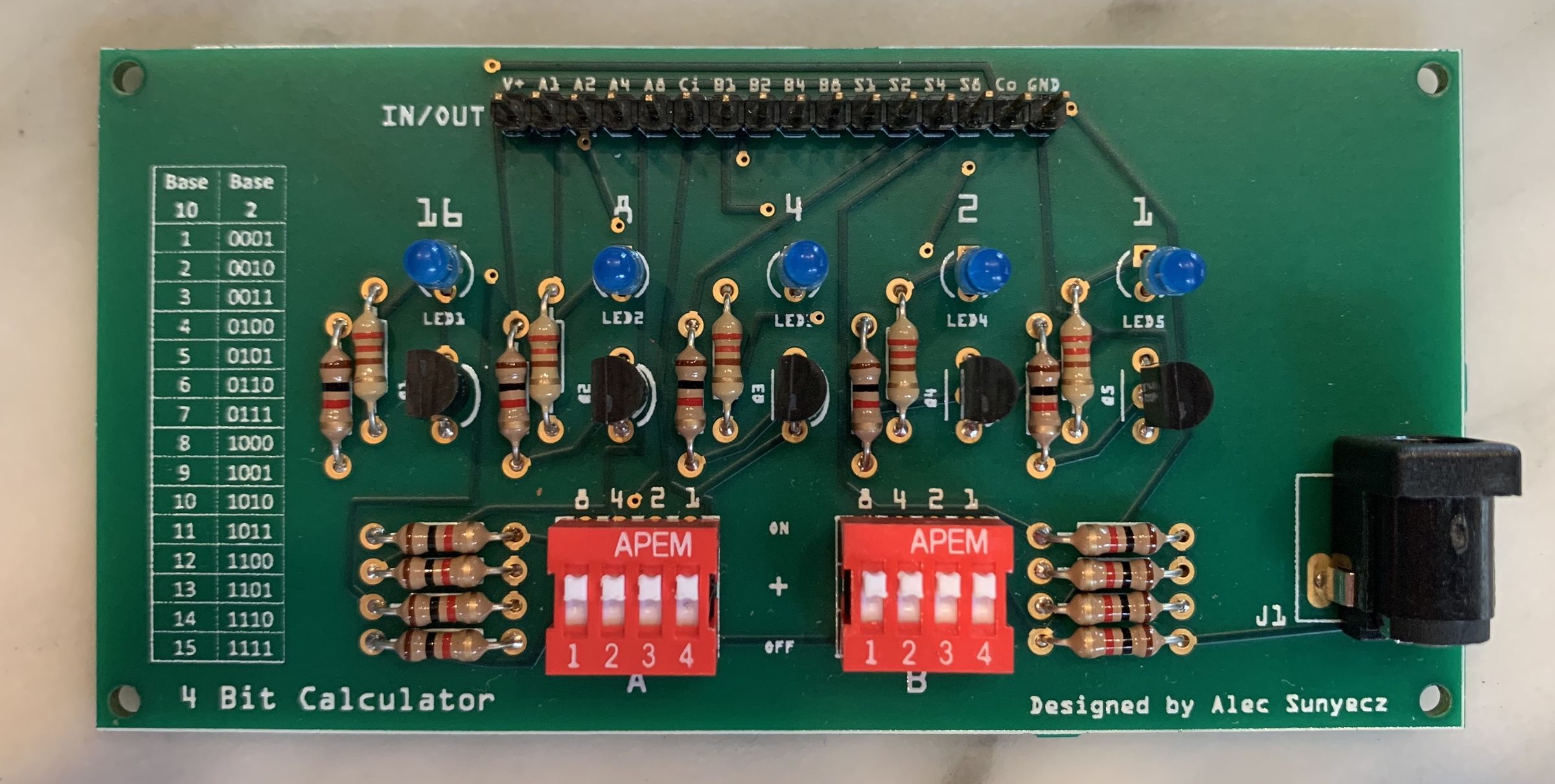 4-bit Binary Calculator : 11 Steps (with Pictures) - Instructables