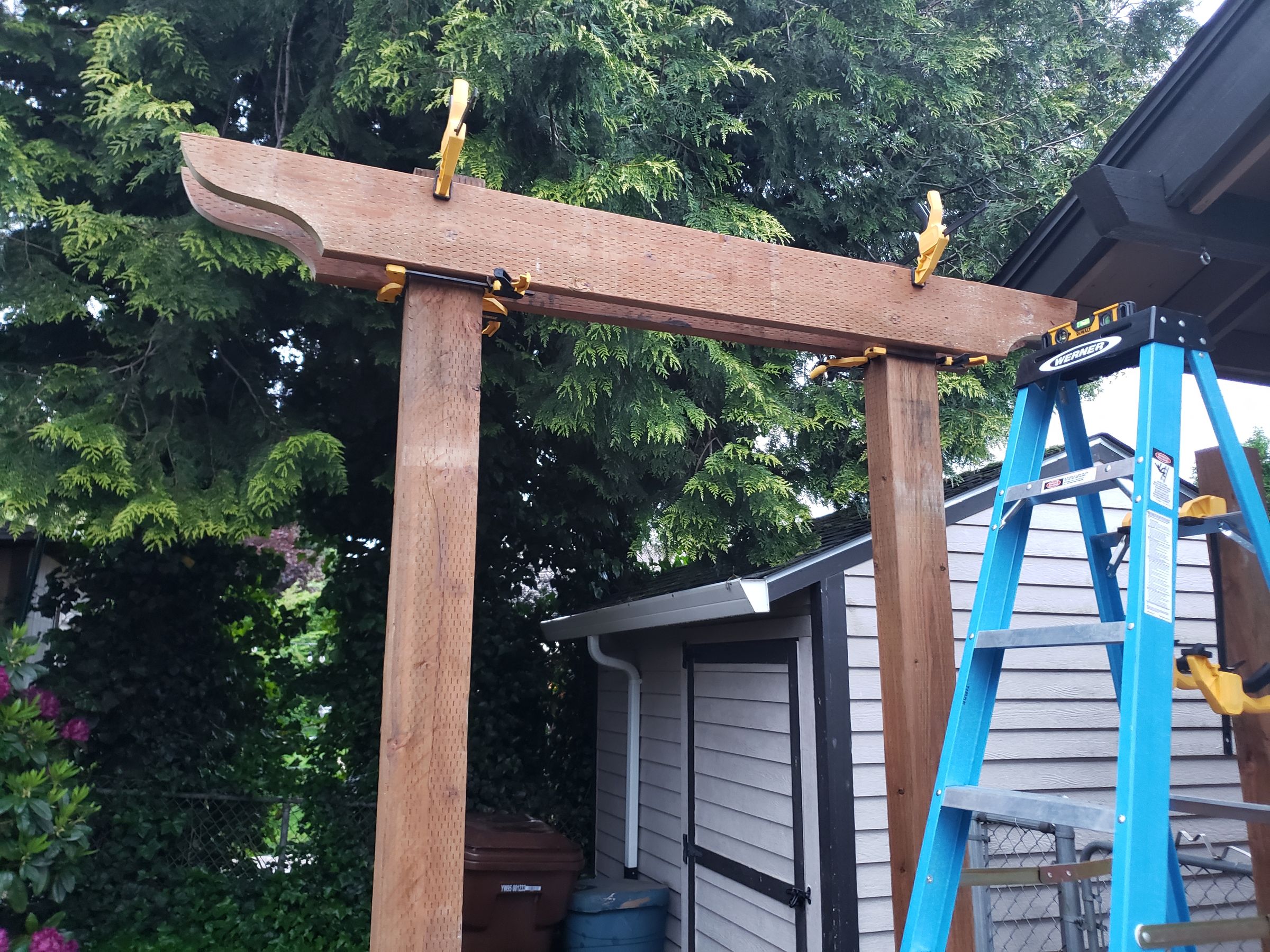 Arbor Arch With Dual Swings : 64 Steps (with Pictures) - Instructables