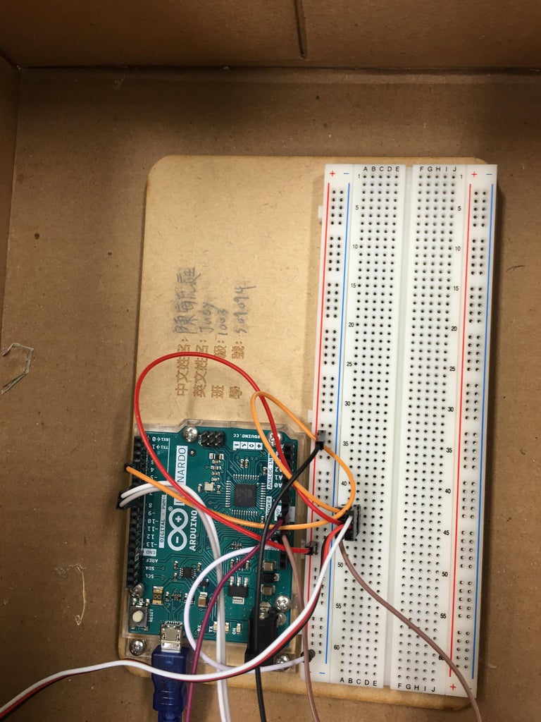Arduino Auto Open Close Trash Bin 5 Steps Instructables