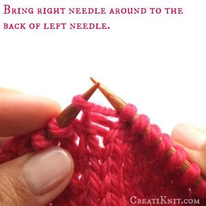 How to Knit Front & Back...an Easy Knitting Stitch! : 5 Steps (with ...