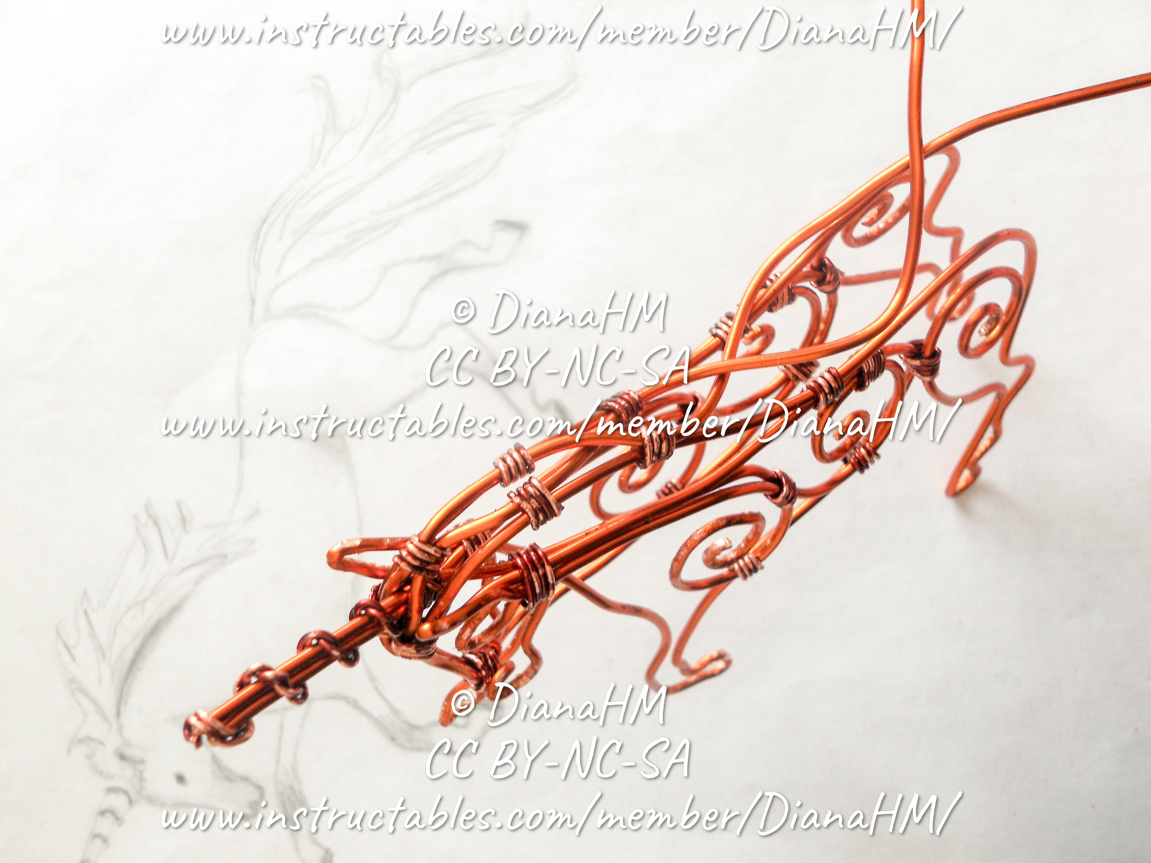 Copper Wire Unicorn Sculpture : 9 Steps (with Pictures) - Instructables