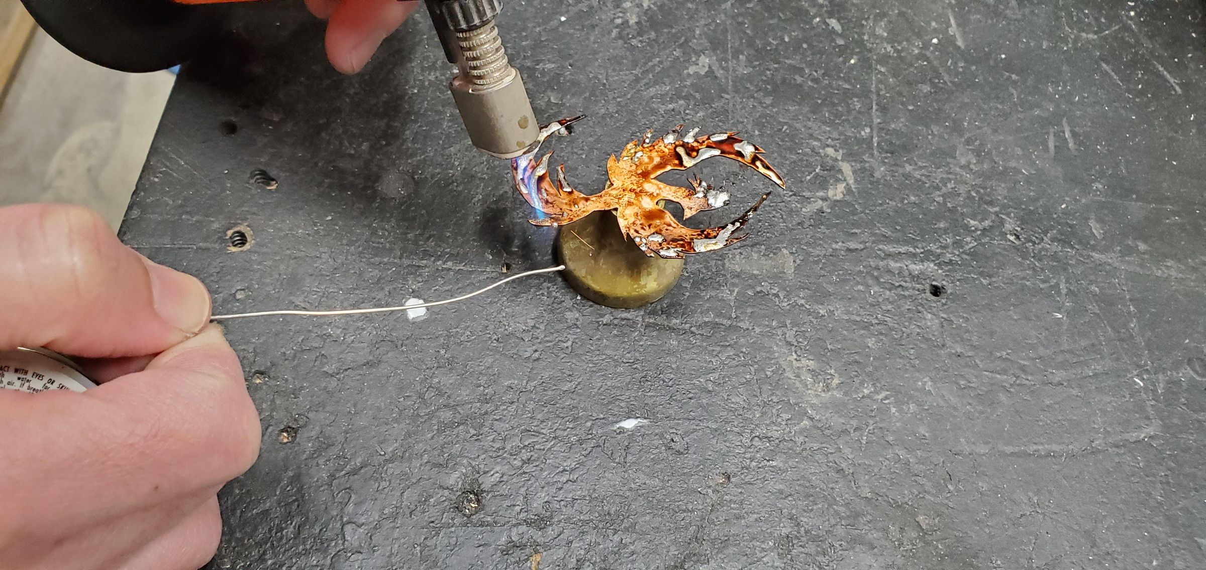 From Burst Copper Pipe to Phoenix Brooch a Tale of Rebirth : 15 Steps ...