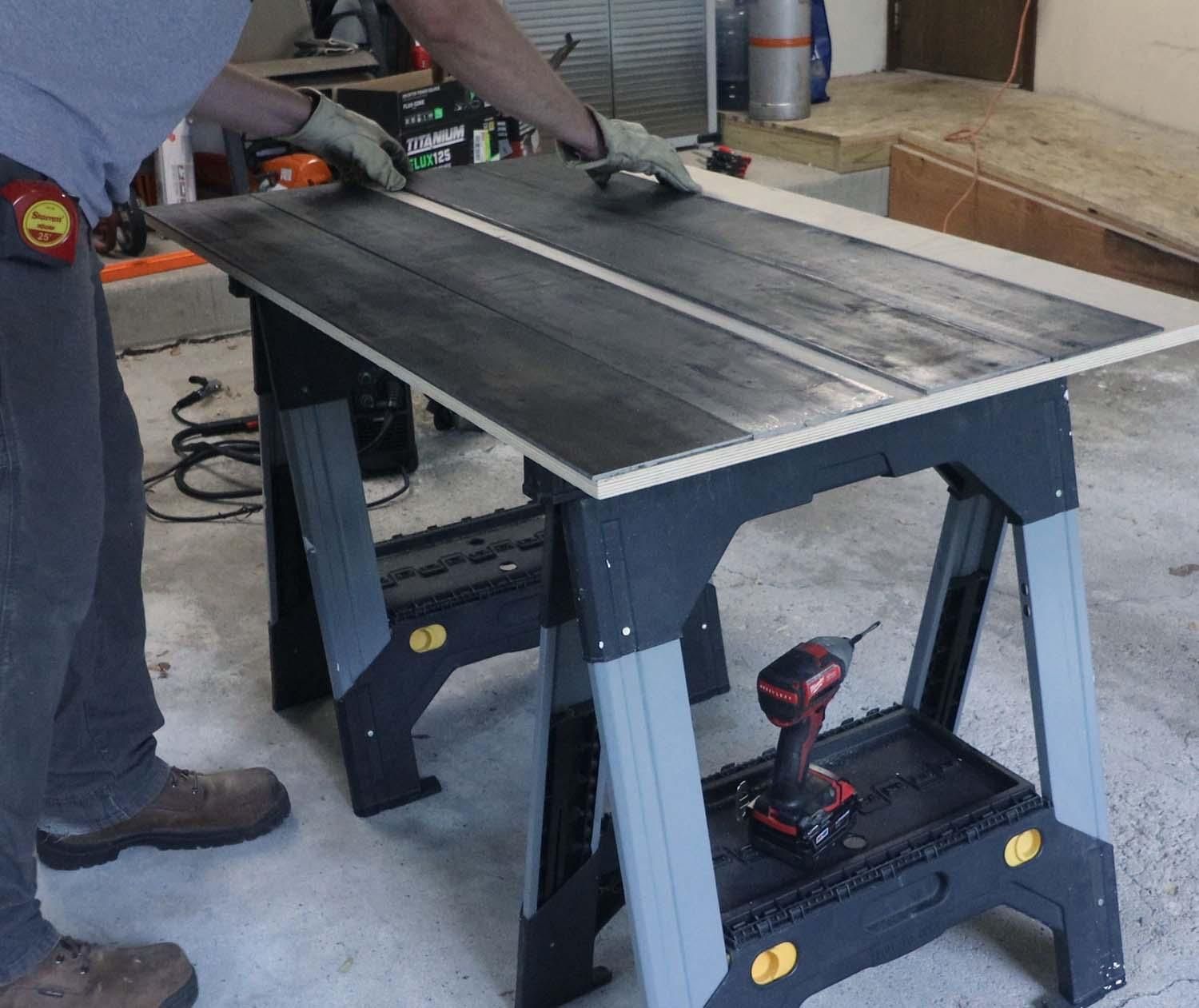 Fold-Down Welding Table for Small Workspaces : 16 Steps (with Pictures ...